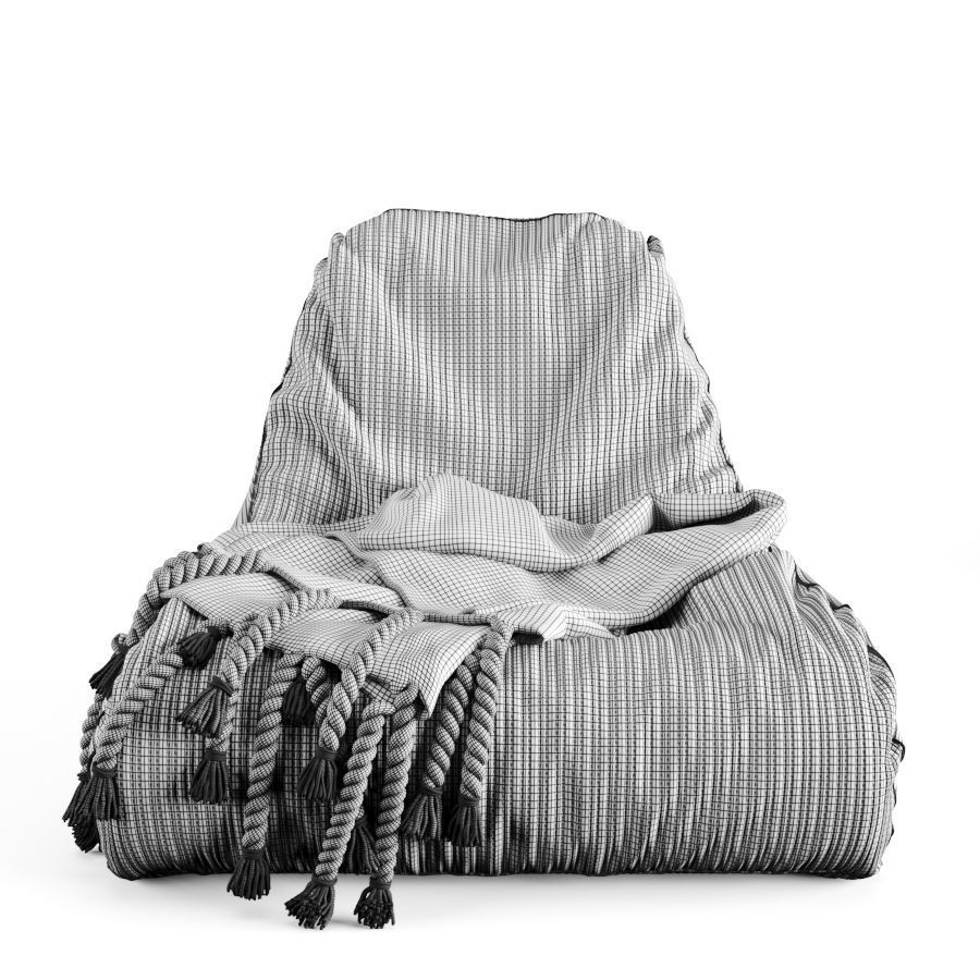 Lounge Pug Pana Classic Cream 3D model | CGTrader