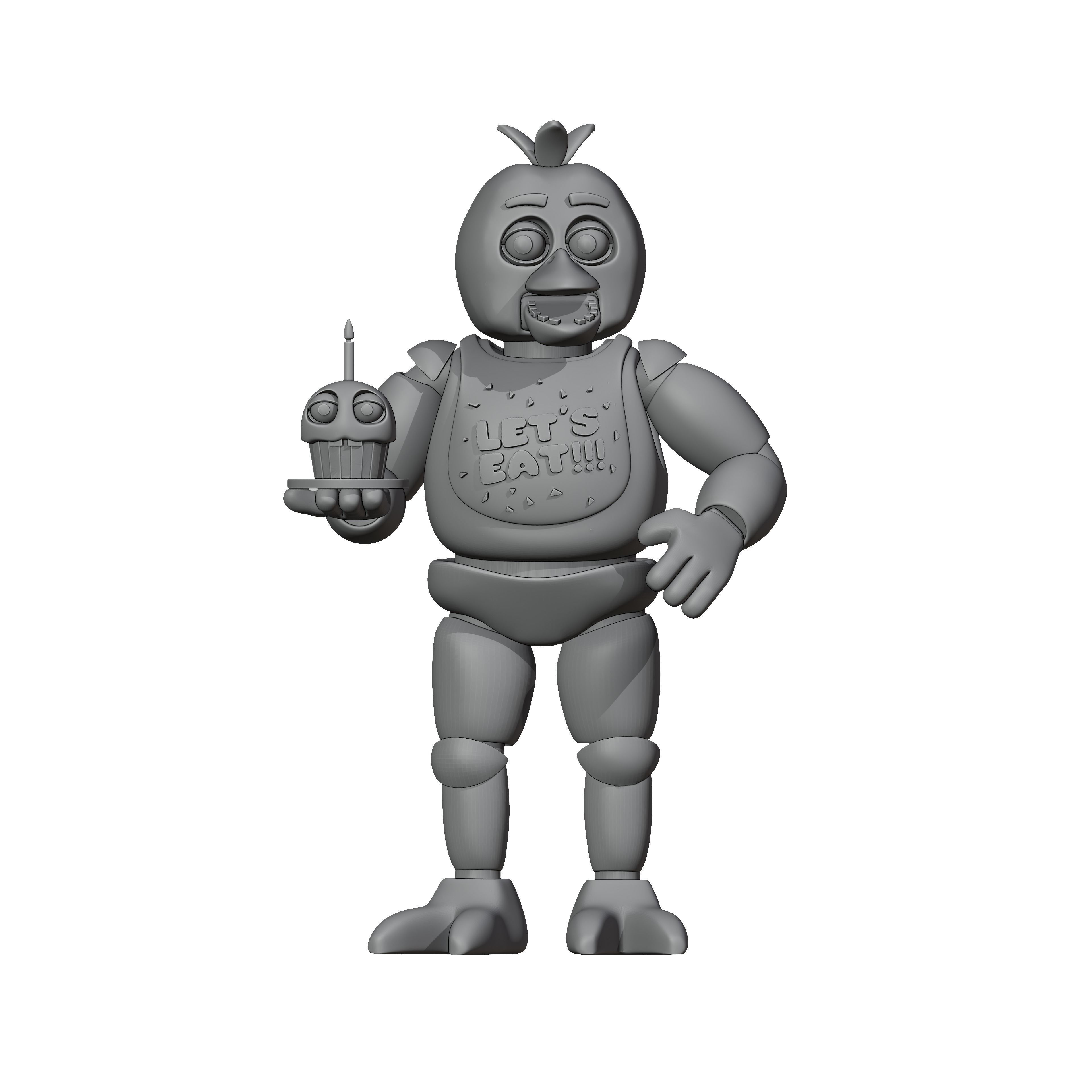 Chicka 3D model 3D printable | CGTrader