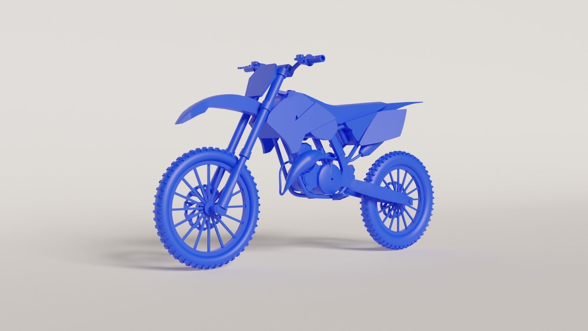 Dirt bike Motorcycle 3d print 3D model 3D printable | CGTrader