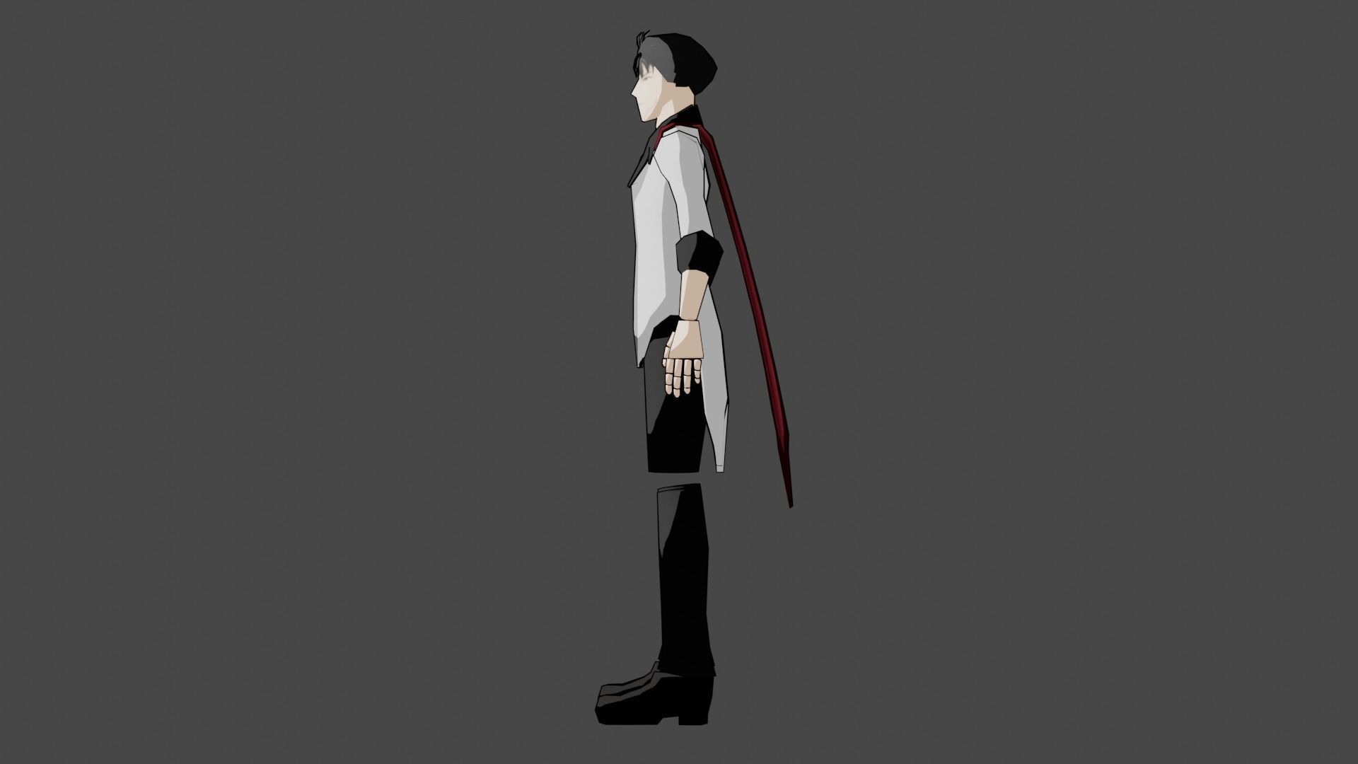 Qrow Branwen free VR / AR / low-poly 3D model rigged | CGTrader