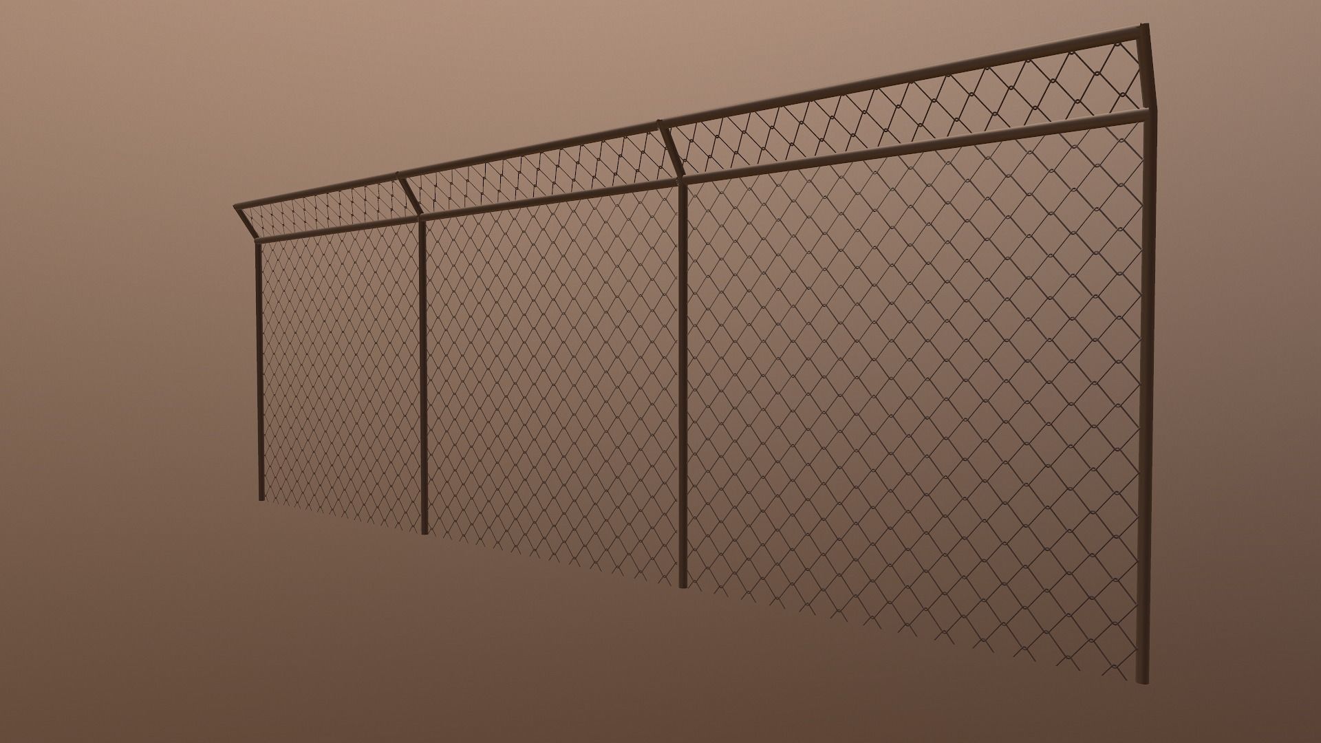 Wire Fence free VR / AR / low-poly 3D model | CGTrader