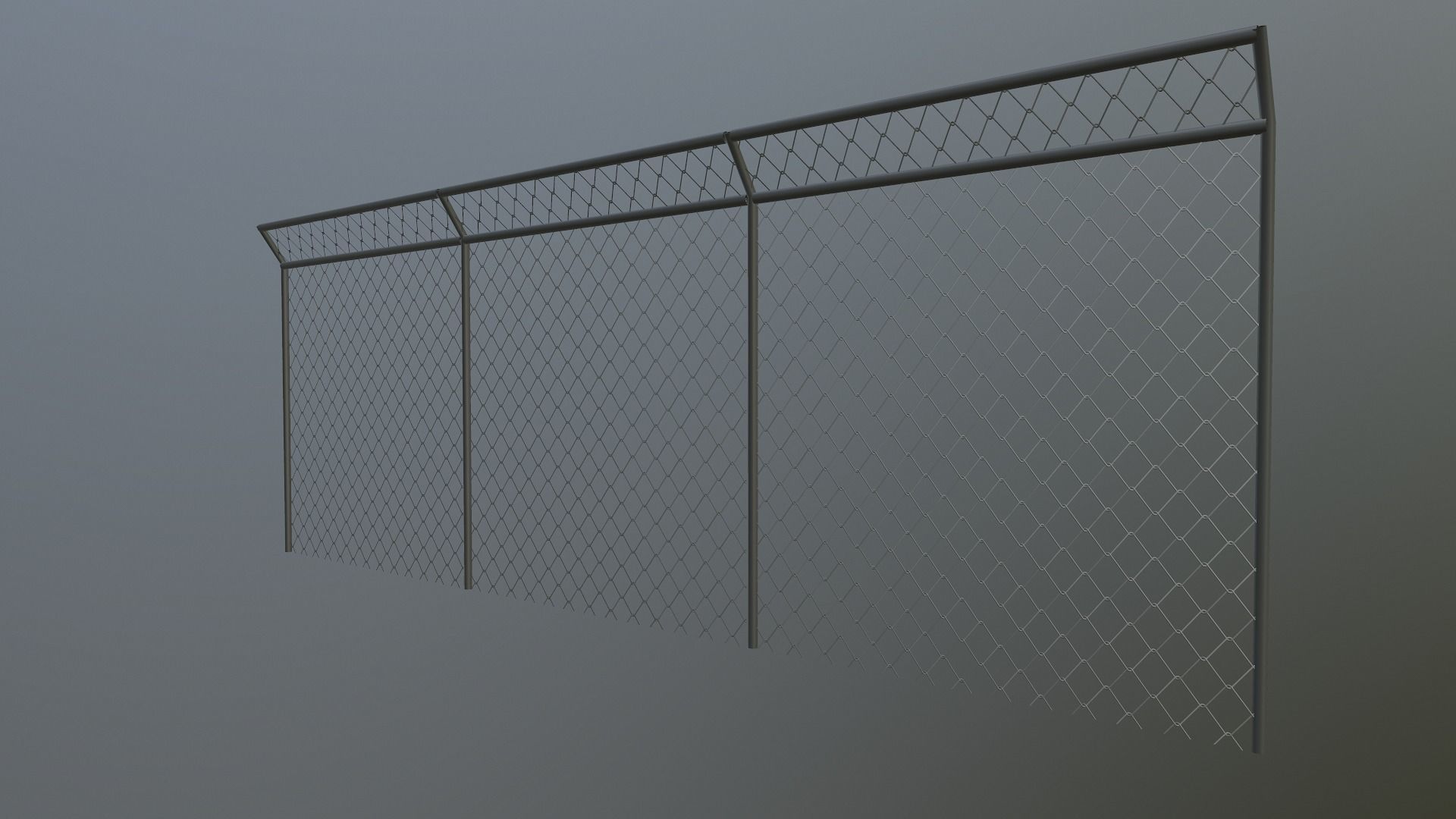 Wire Fence free VR / AR / low-poly 3D model | CGTrader