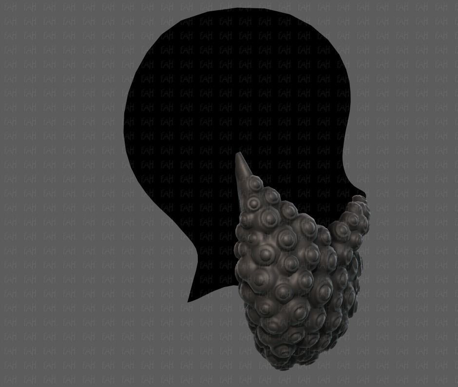 Beard V41 3D model | CGTrader