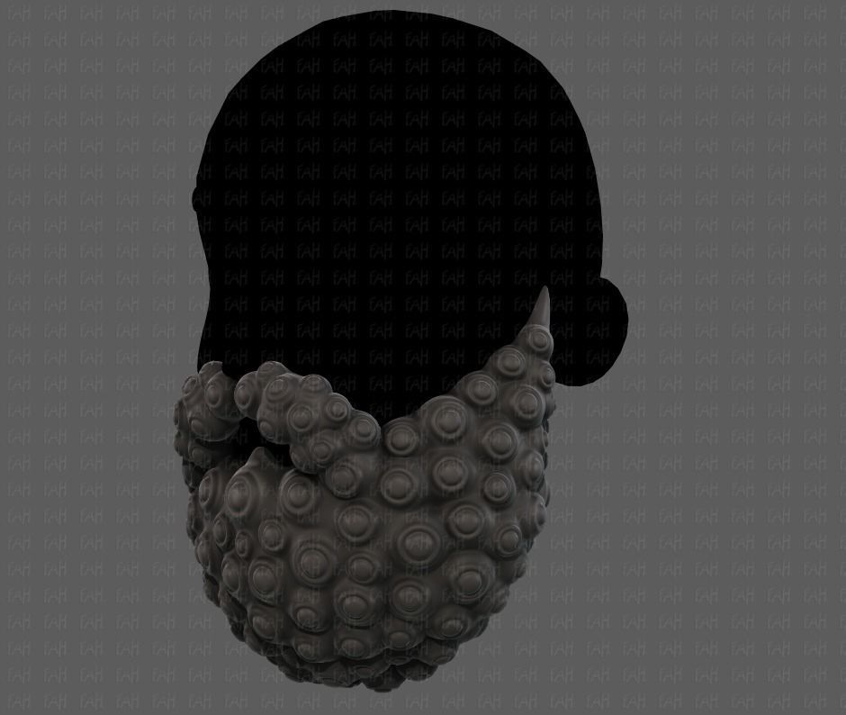 Beard V41 3D model | CGTrader