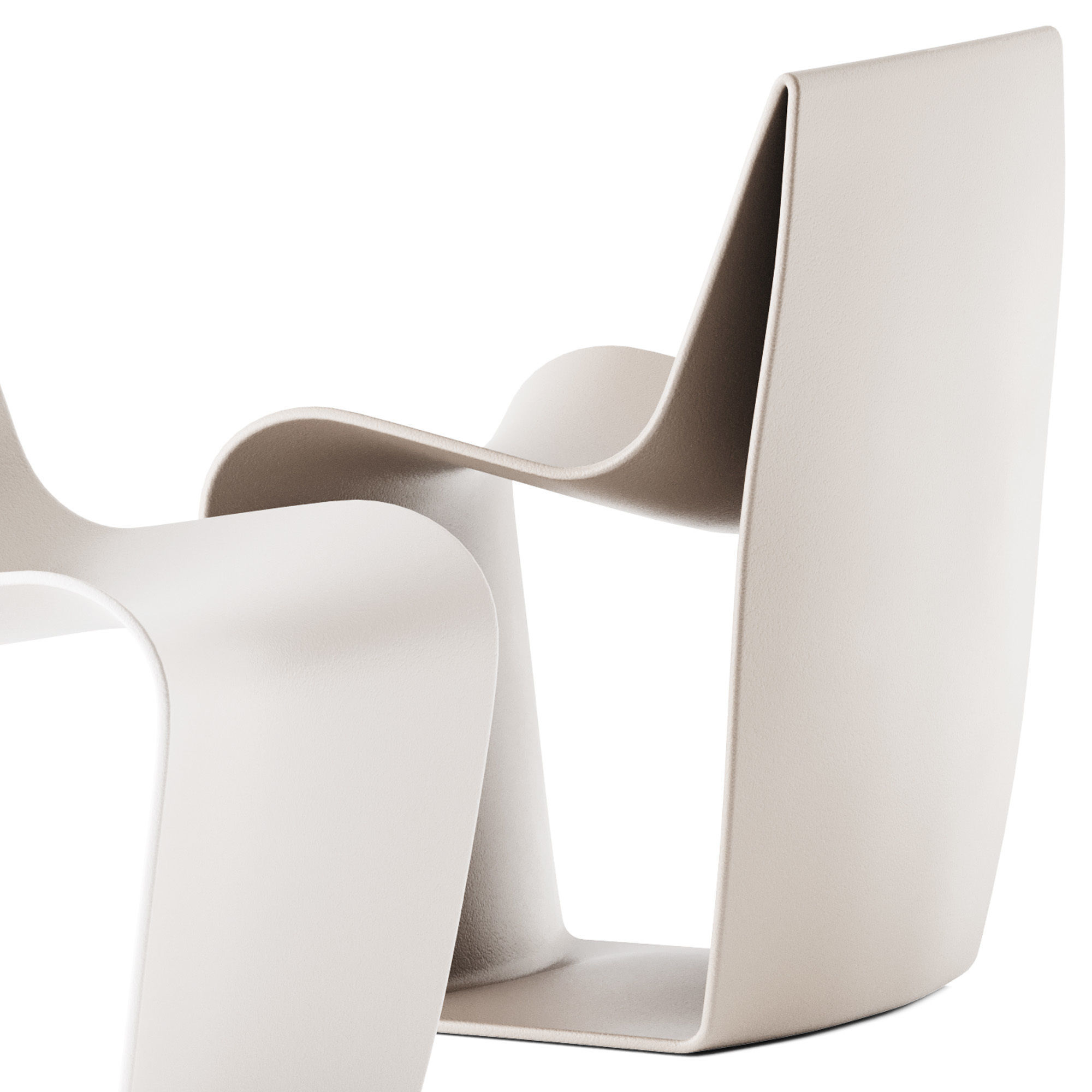 MDF Italia Sign Matt Chair 3D model | CGTrader