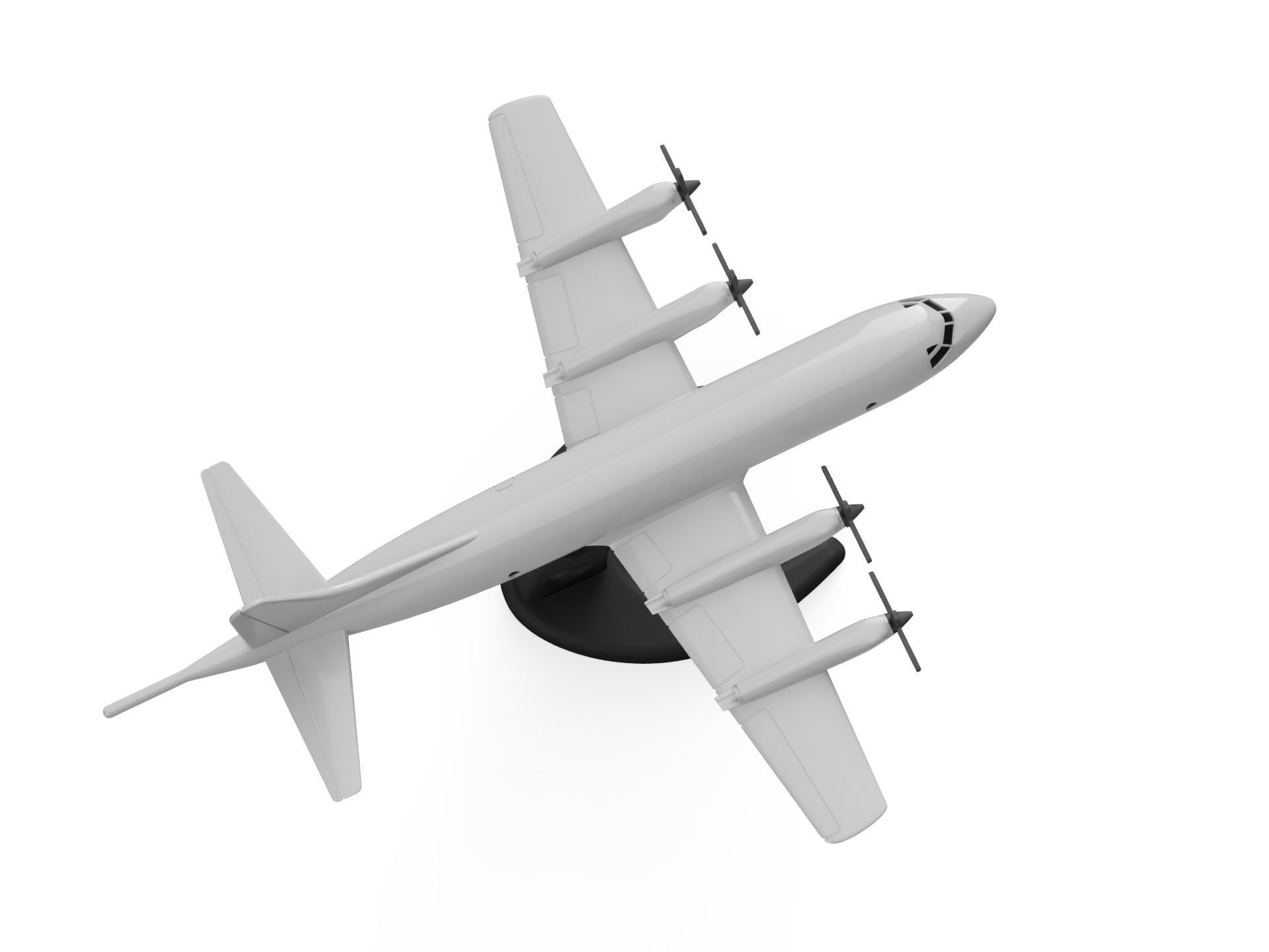 Lockheed P-3 Orion 3D model 3D printable | CGTrader