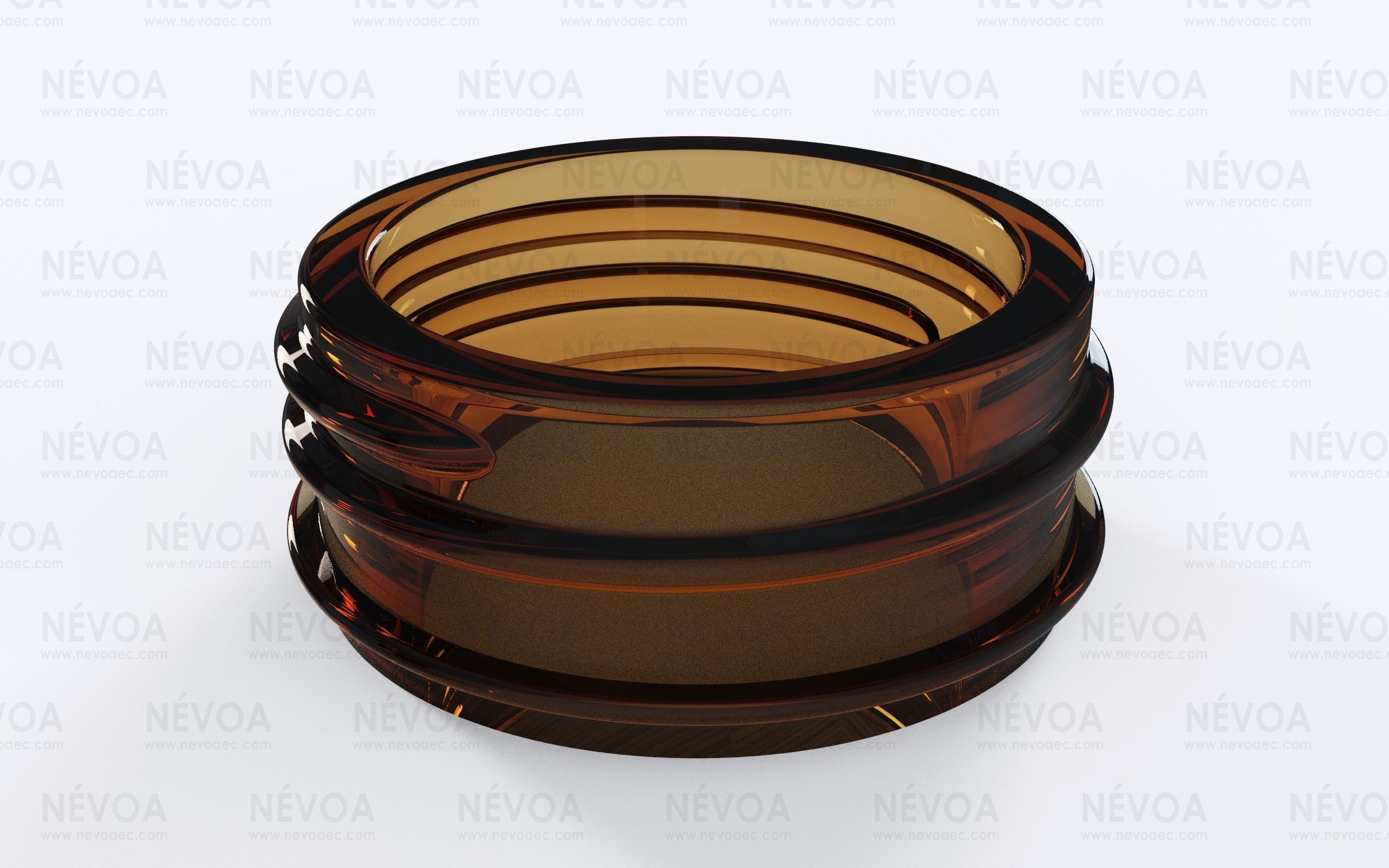 Glass finish - GME 30 12 - 40 mm - GL 40 3D model | CGTrader