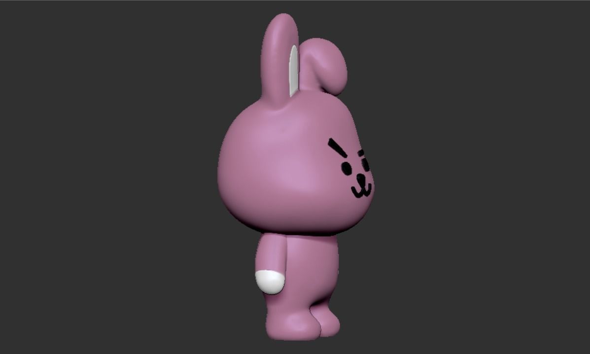 Cooky BT21 3D model 3D printable | CGTrader