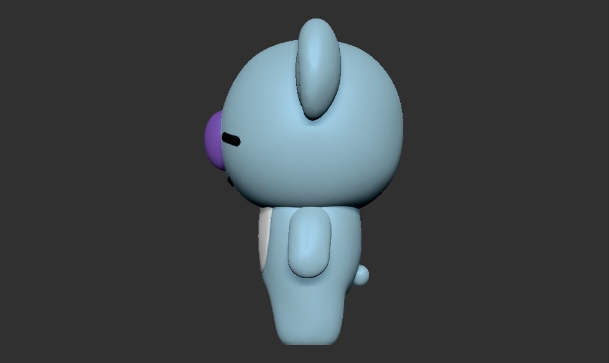 Koya BT21 3D model 3D printable | CGTrader