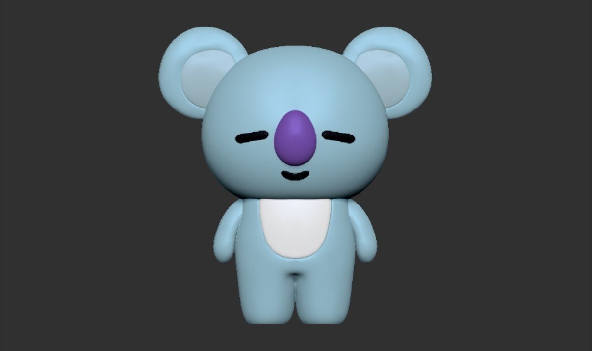 Koya BT21 3D model 3D printable | CGTrader