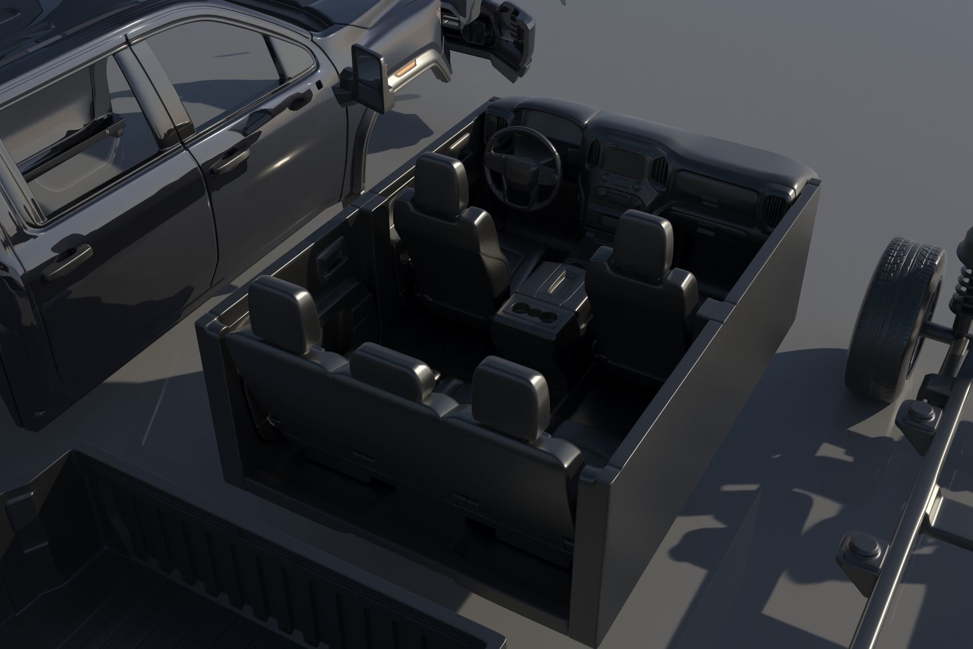 GMC Sierra 2500 2022 3D model 3D printable | CGTrader