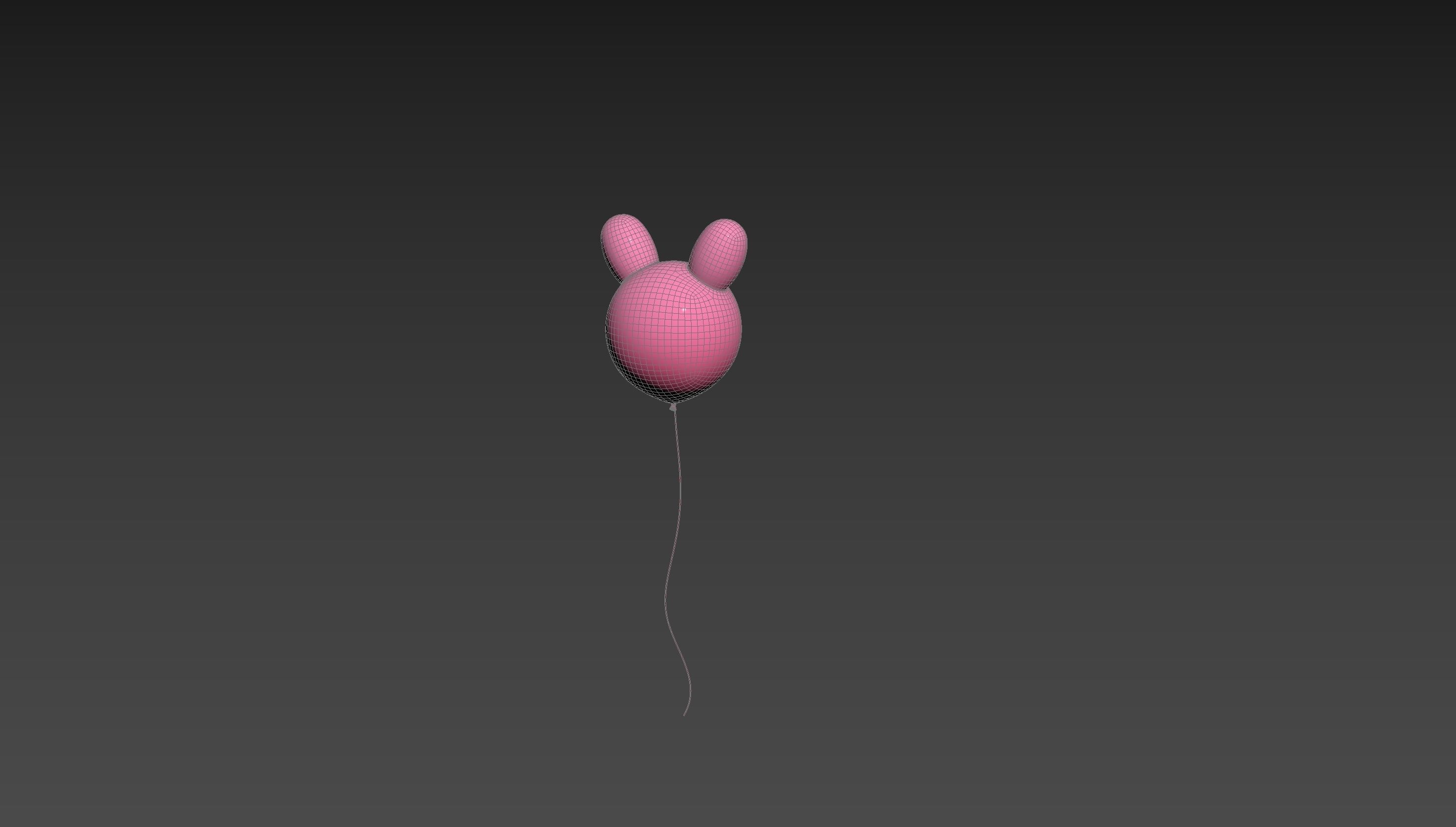 Prop201 Rabbit Balloon 3D model | CGTrader