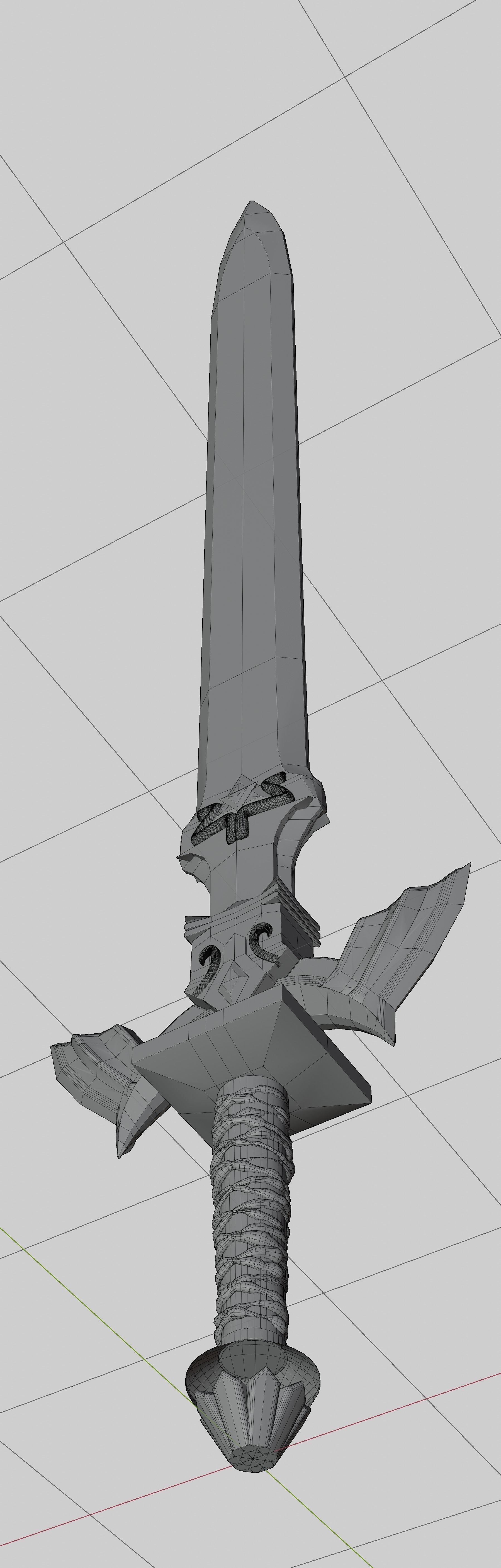 Amazing sword 3d model free 3D model | CGTrader