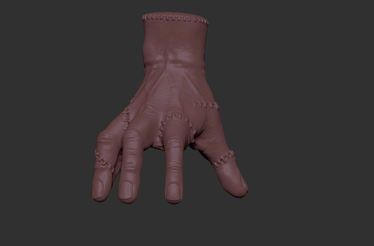 Wednesday Addams Family 3D model 3D printable | CGTrader