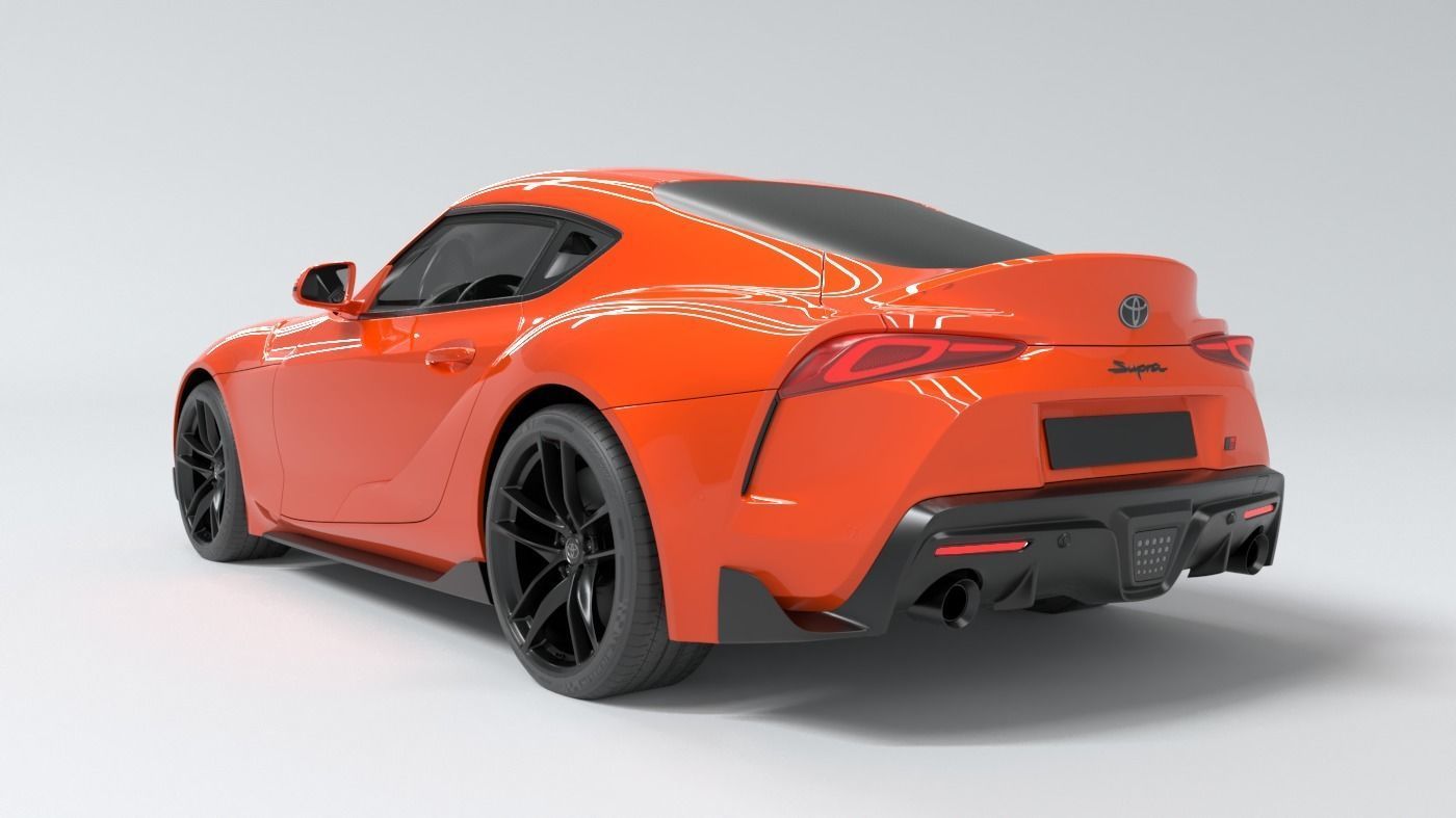 toyota supra 3D model | CGTrader