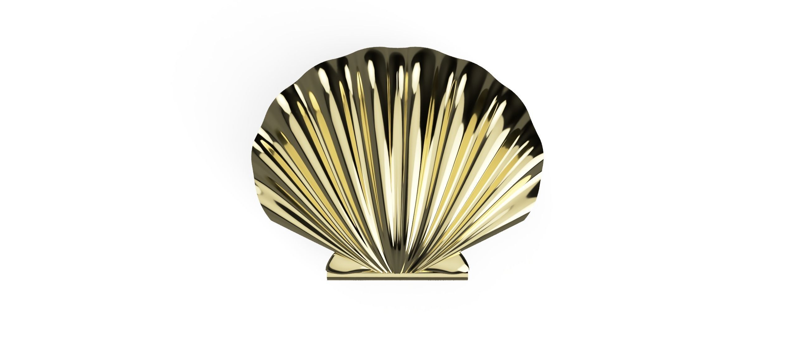 Clam with pearl and hinge 3D model 3D printable | CGTrader