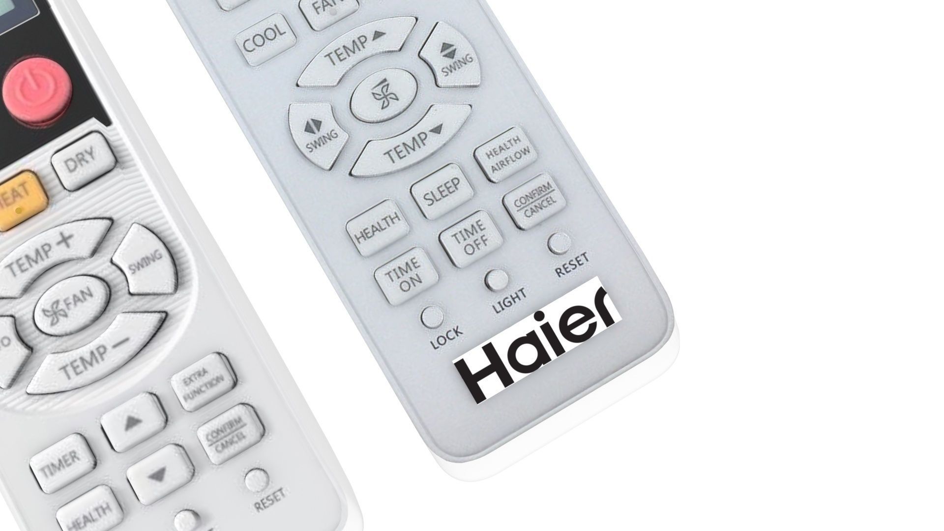 Haier Air Conditioner Remote Controls Set 3D model | CGTrader