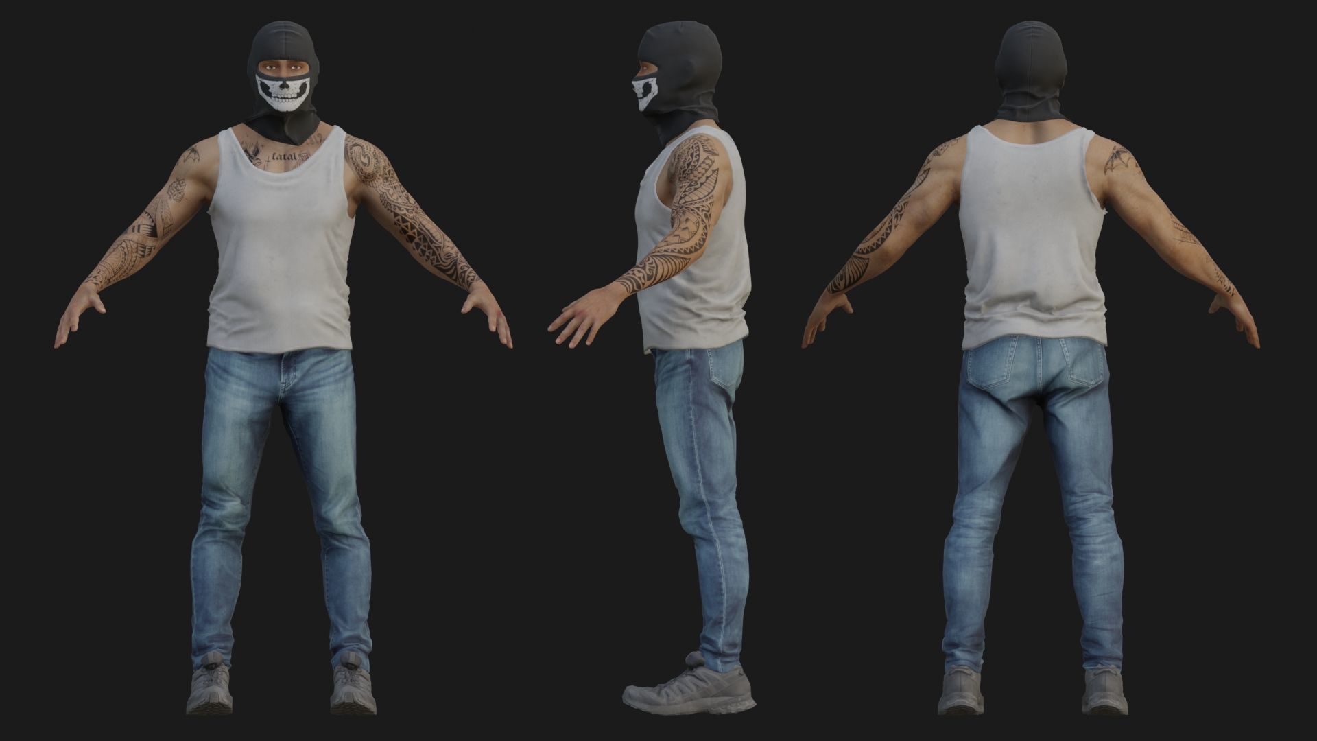 3D model Cartel Sicario VR / AR / low-poly | CGTrader