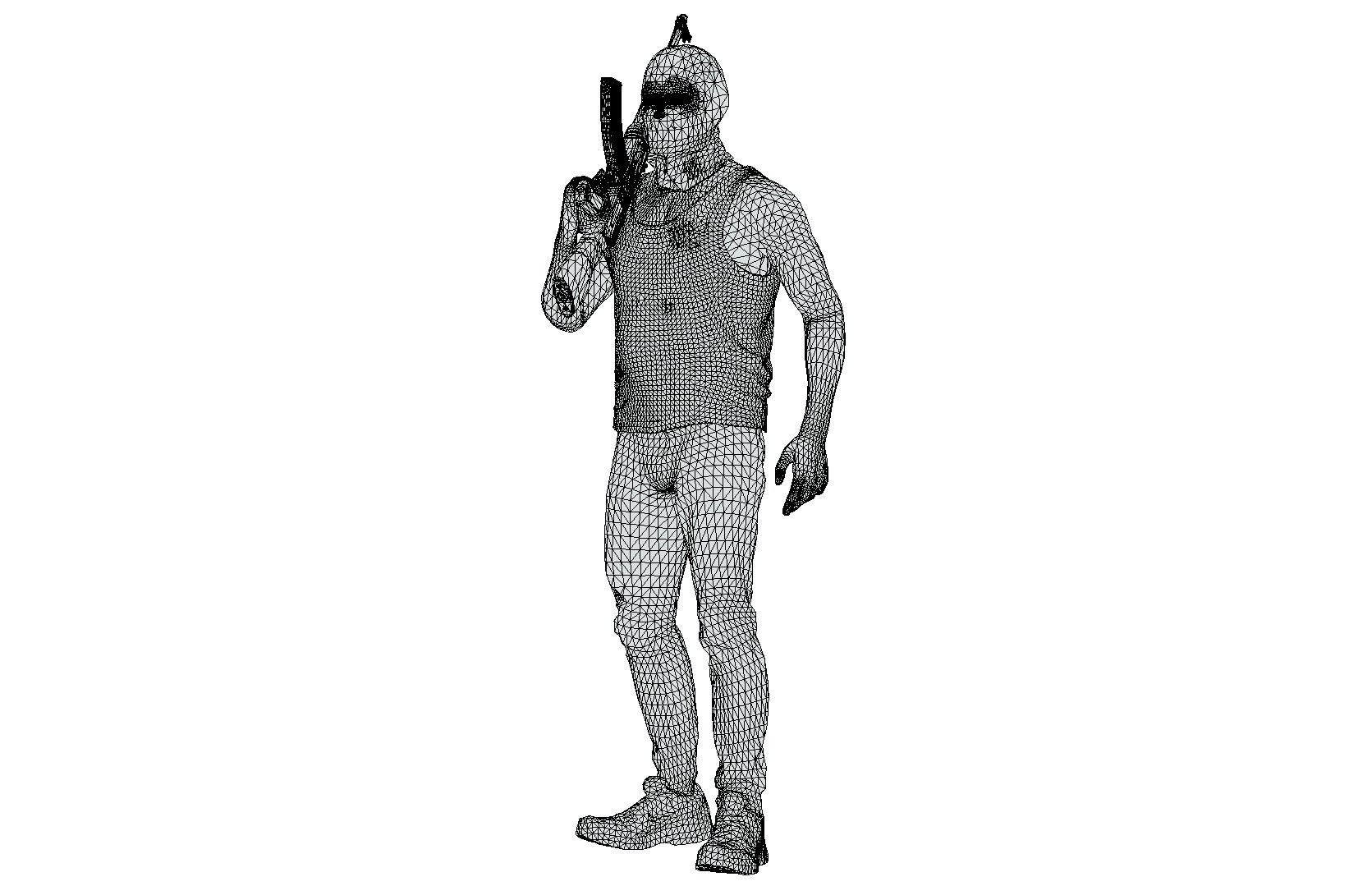 3D model Cartel Sicario VR / AR / low-poly | CGTrader