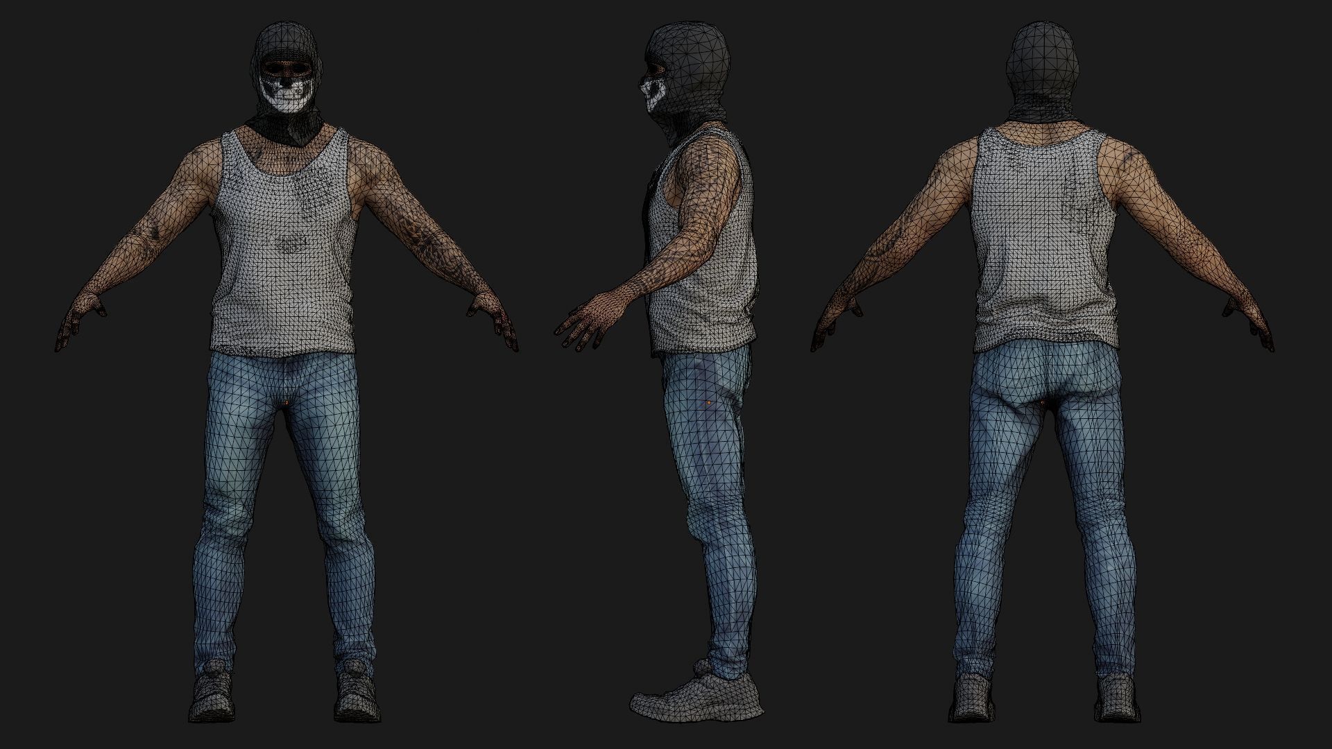 3D model Cartel Sicario VR / AR / low-poly | CGTrader