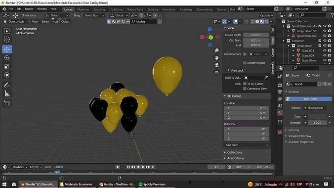 Globo Balloon free 3D model 3D printable | CGTrader