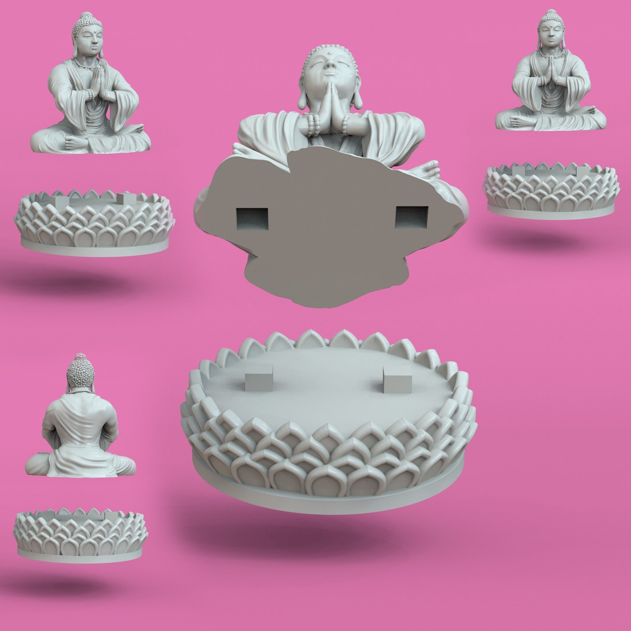 Buda - Buddha 3D model 3D printable | CGTrader