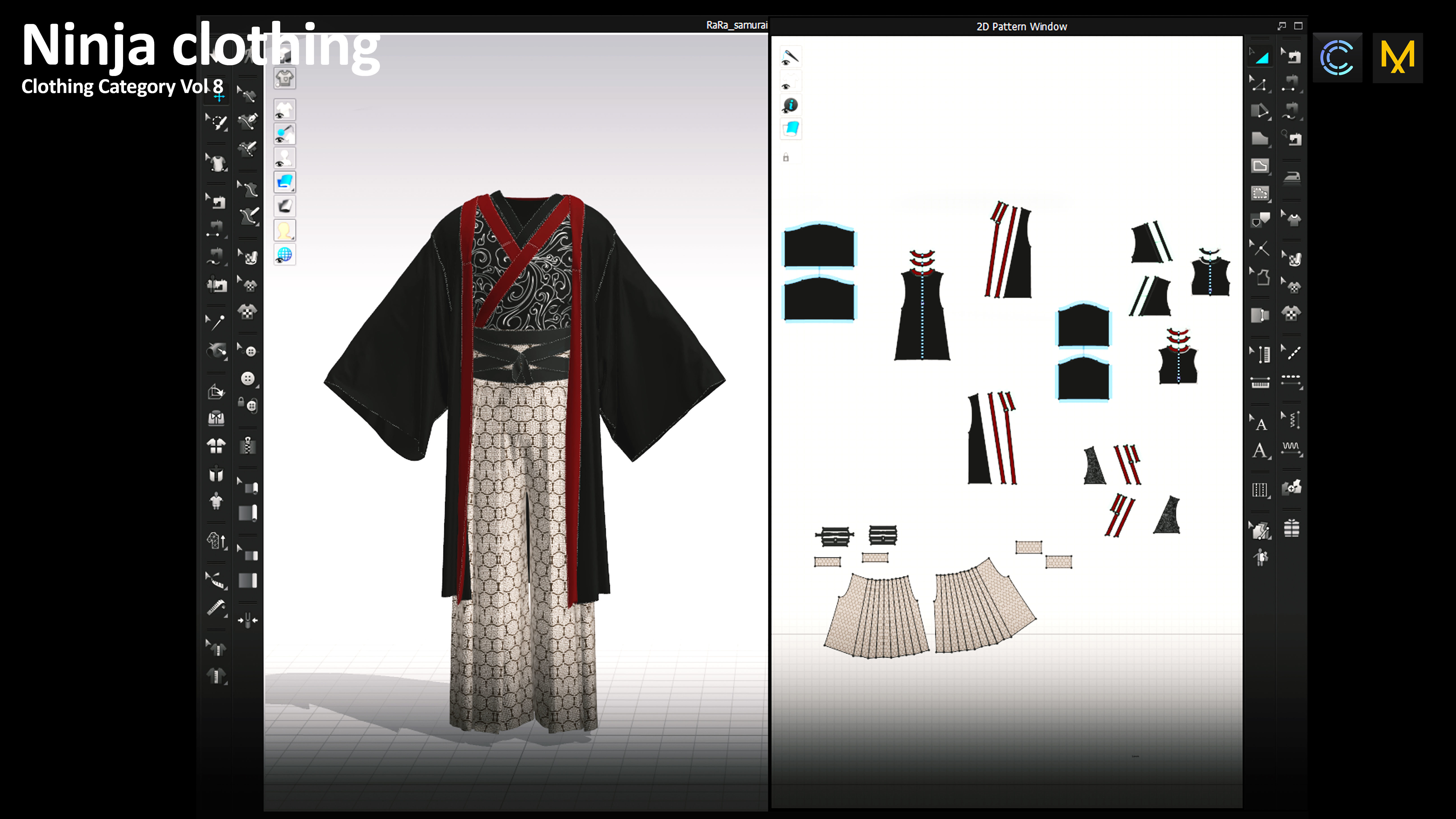 3D model SAMURAI CLOTHING VR / AR / low-poly | CGTrader
