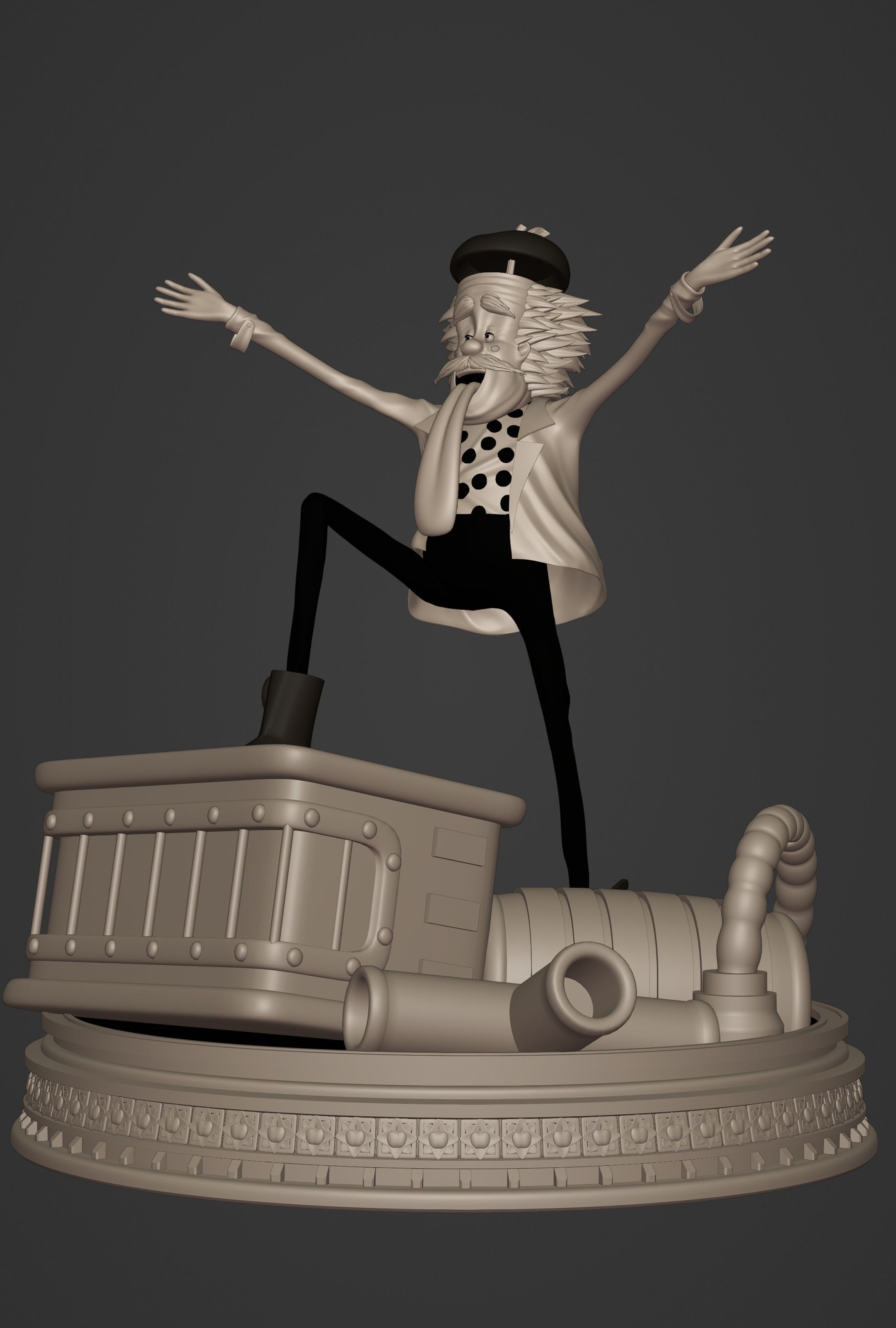 3D model ONE PIECE VEGAPUNK FIGURE SCULPT VR / AR / low-poly | CGTrader