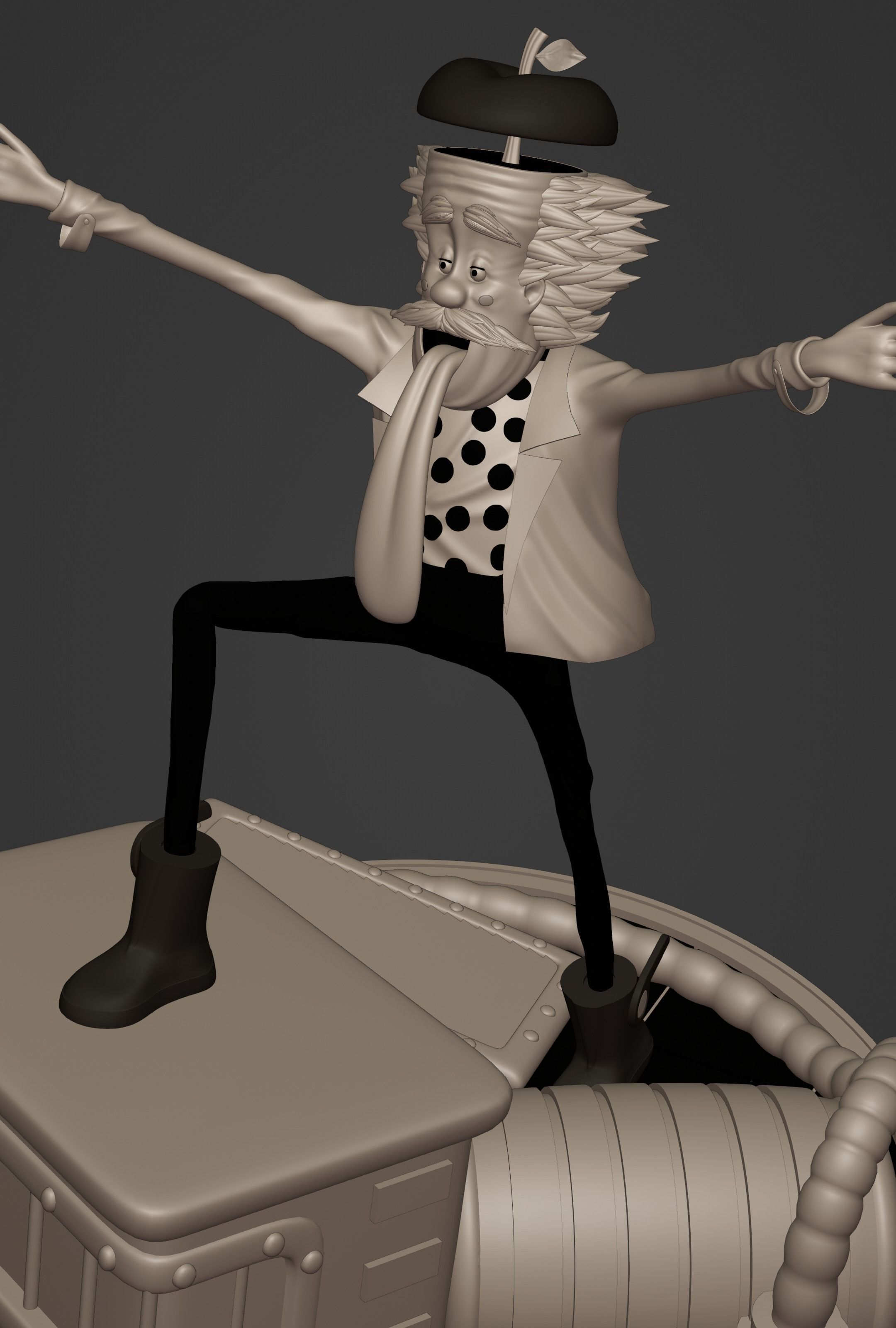 3D model ONE PIECE VEGAPUNK FIGURE SCULPT VR / AR / low-poly | CGTrader