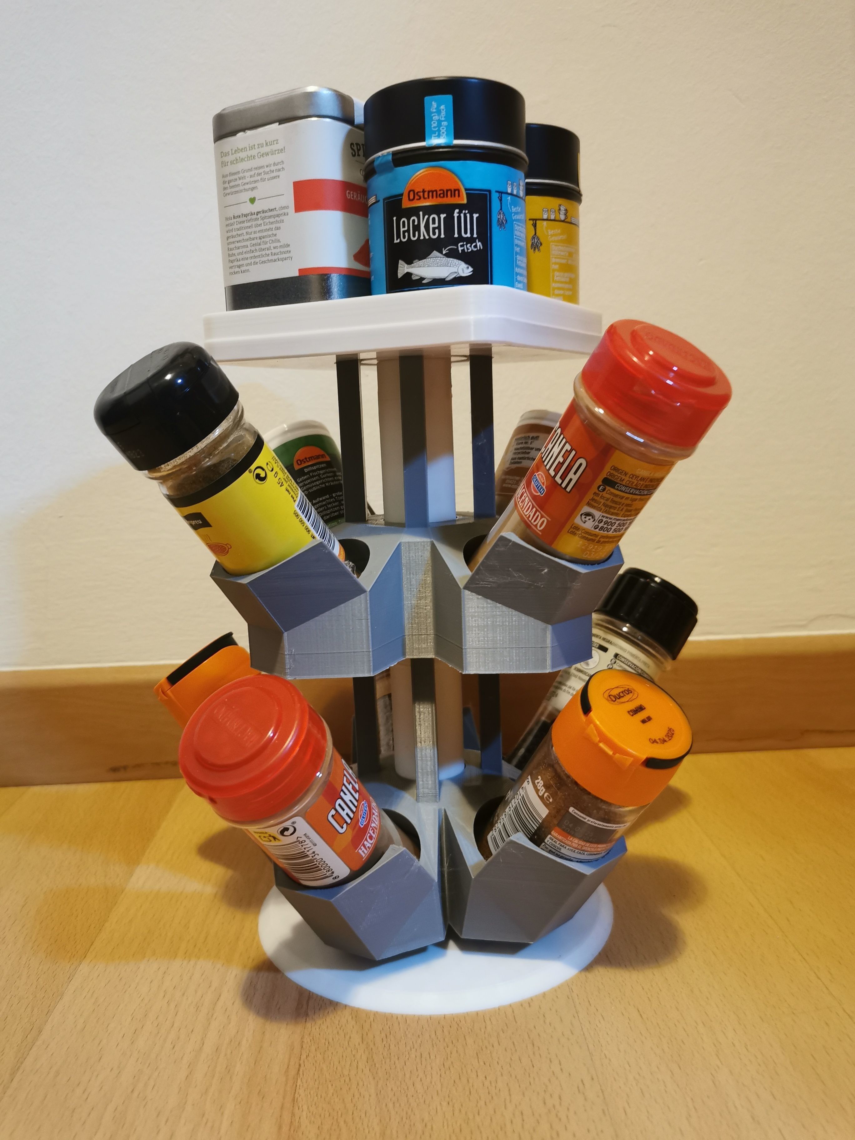 Spice Rack Spinner 3D model 3D printable | CGTrader