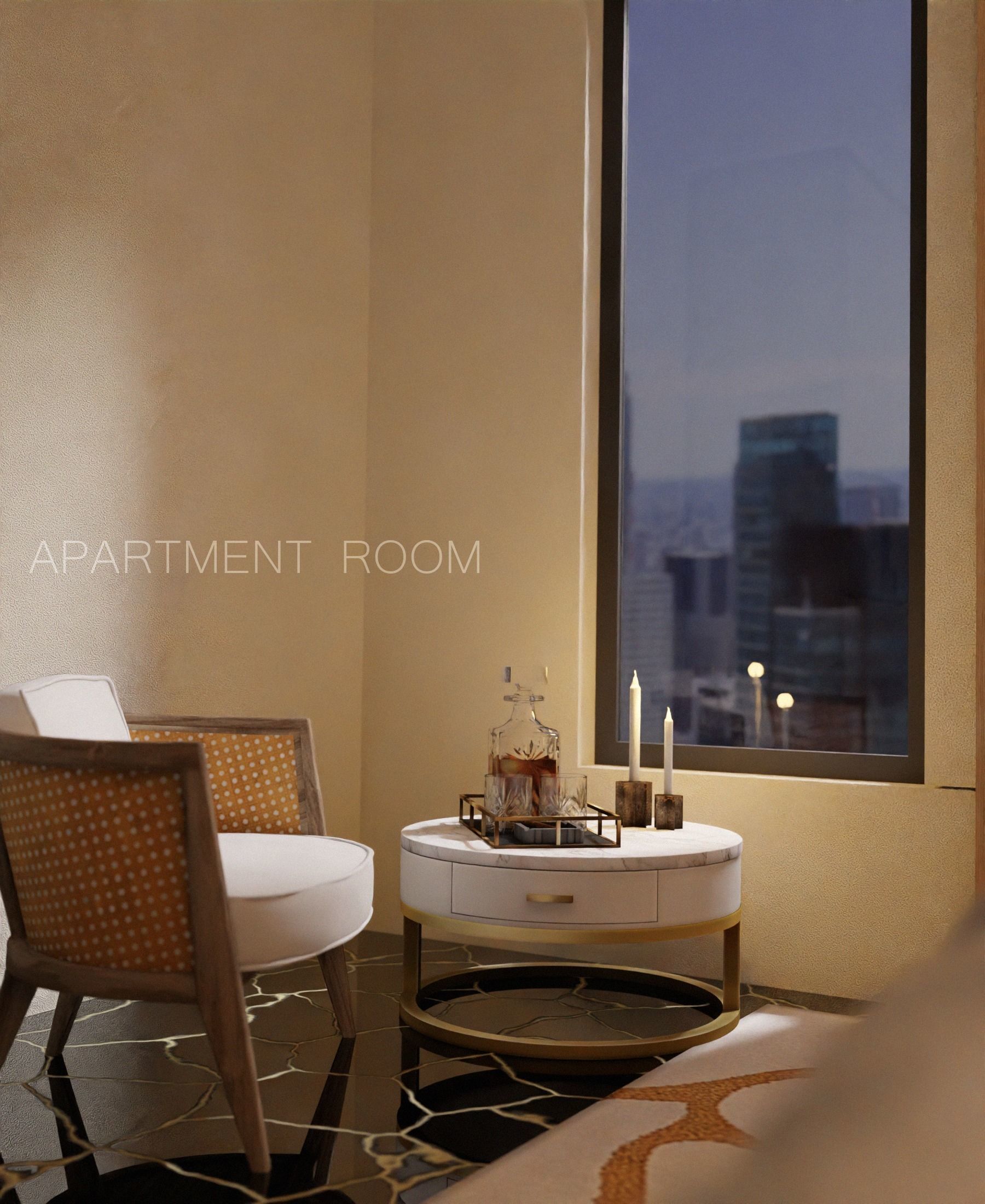 Bedroom - Blender scene 3D model | CGTrader