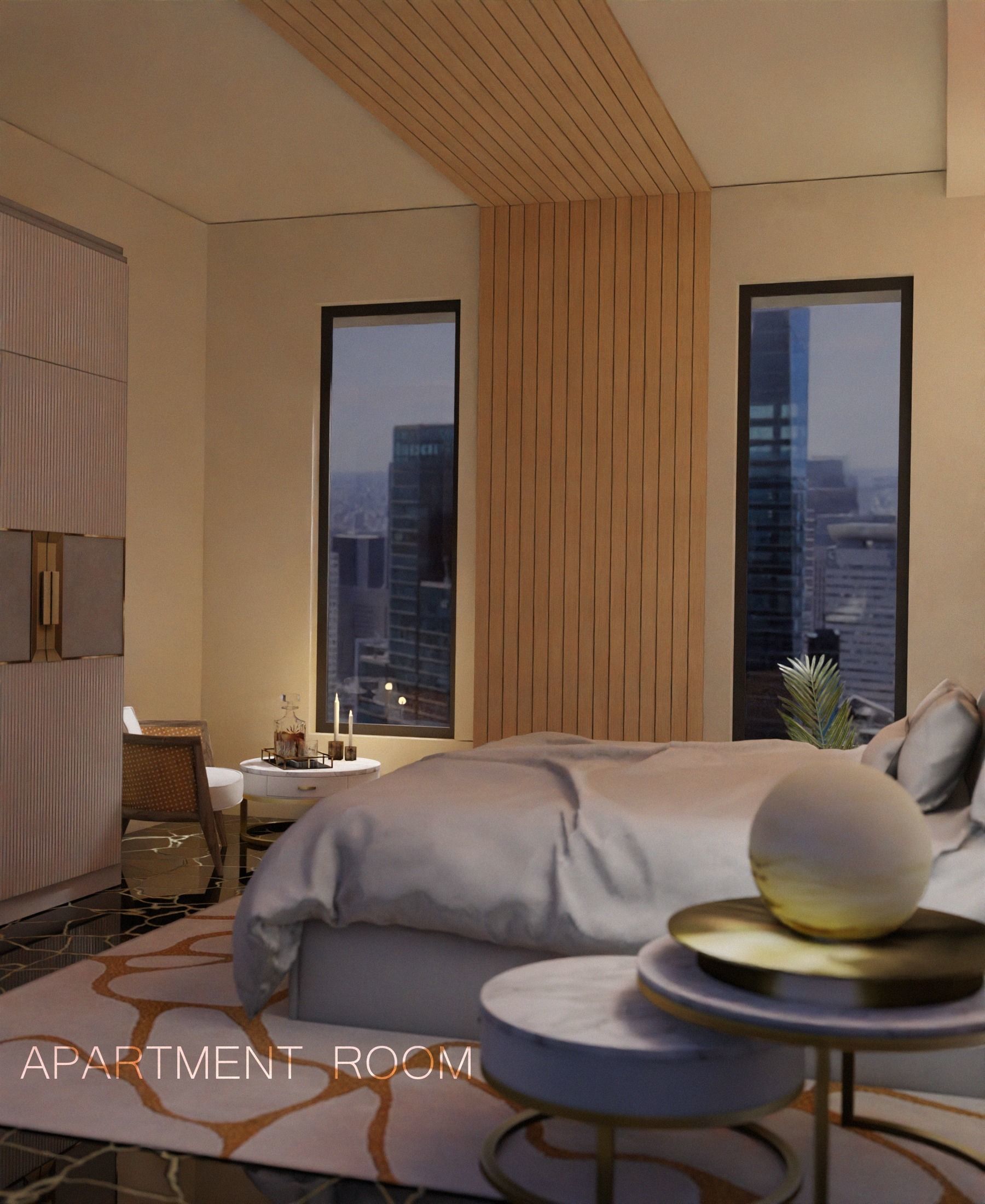 Bedroom - Blender scene 3D model | CGTrader