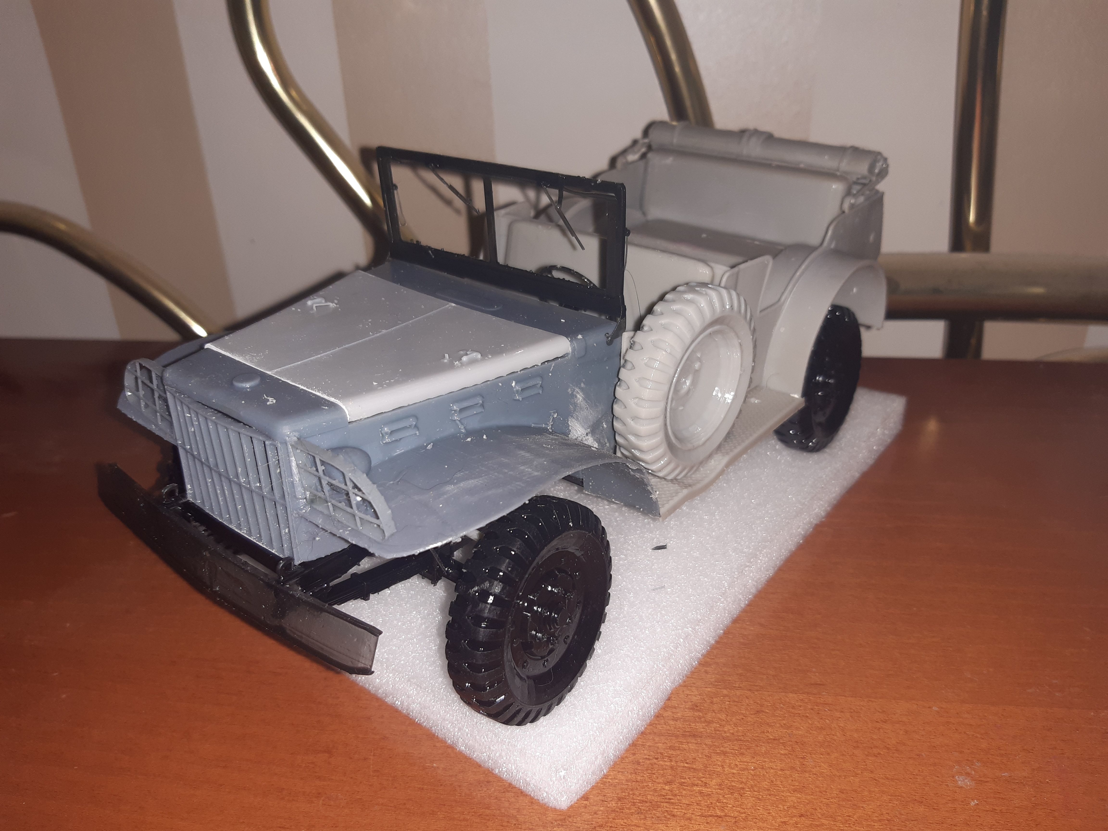 Dodge WC 56 command car scale model 1 16 3D model 3D printable | CGTrader