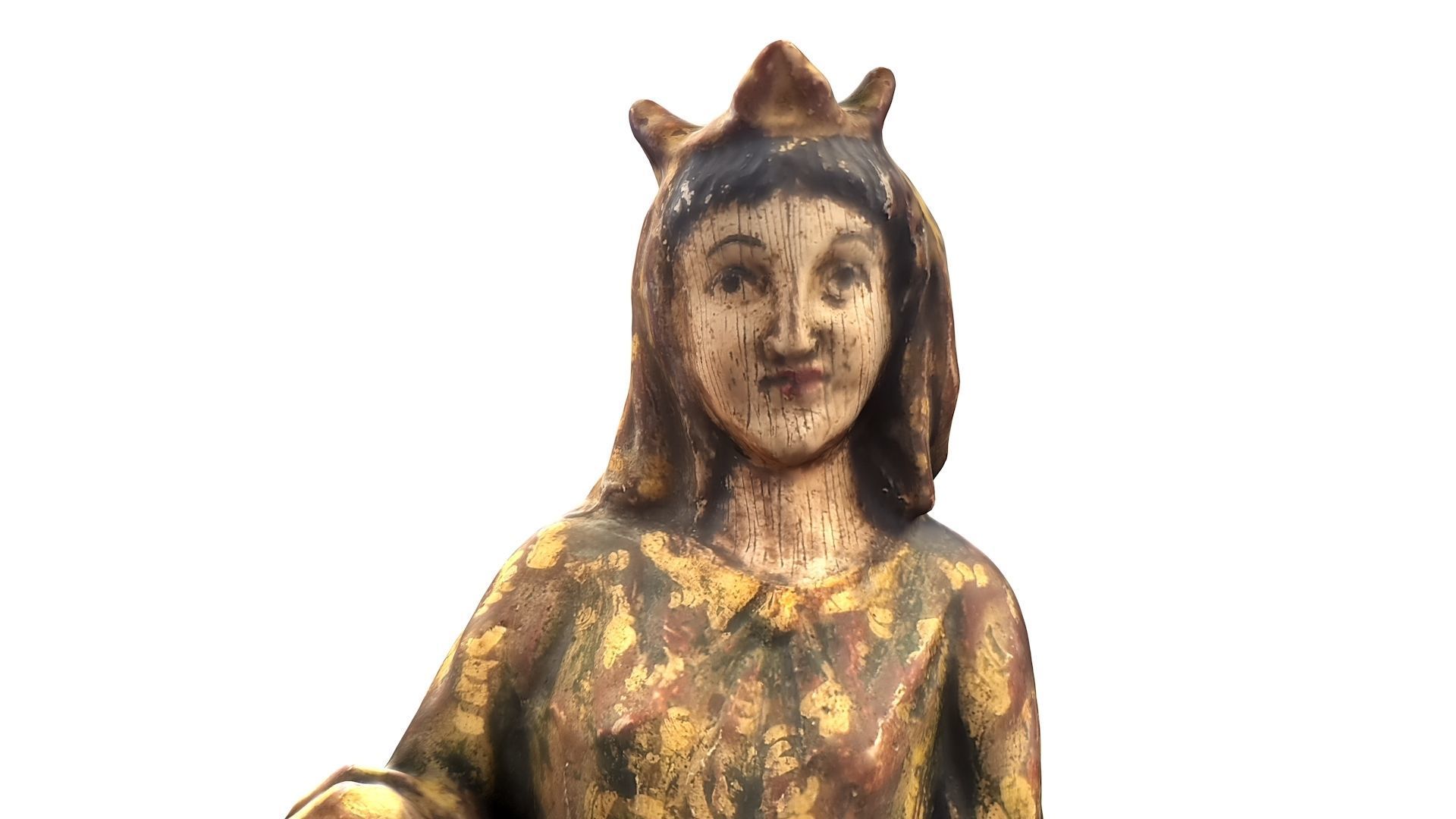 Statue of Queen of Sheba - CGI - FAO - DAO 3D model 3D printable | CGTrader