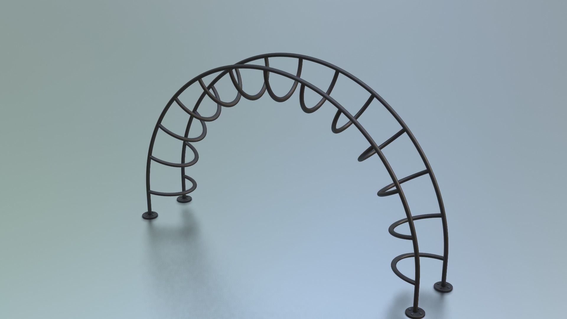 3D model Half Moon Rung Climber VR / AR / low-poly | CGTrader