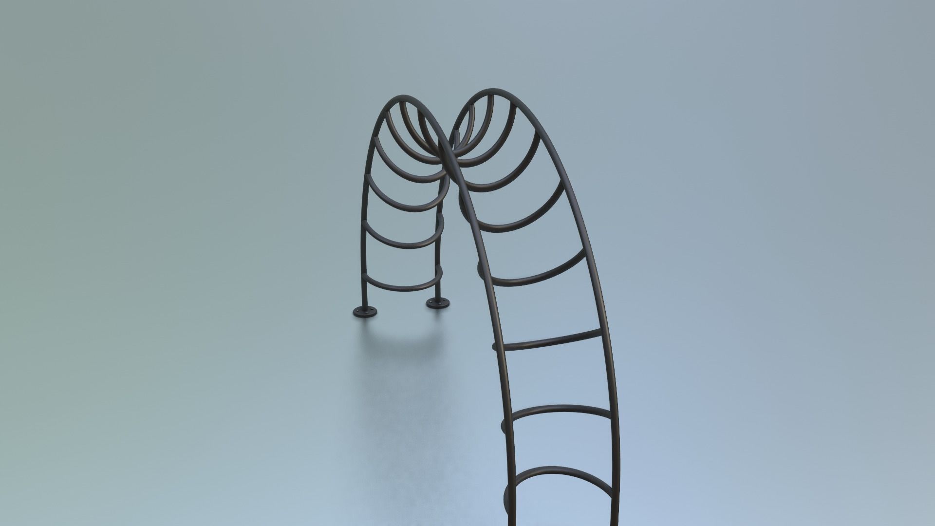 3D model Half Moon Rung Climber VR / AR / low-poly | CGTrader