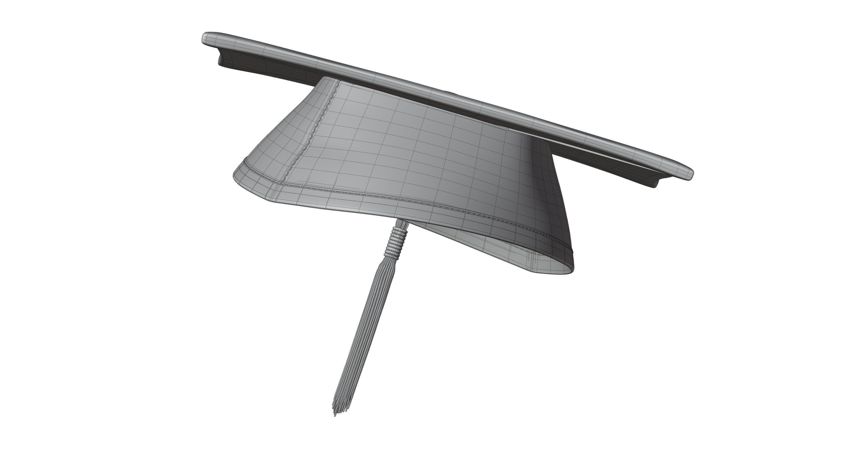 Square Academic Cap 3D model | CGTrader