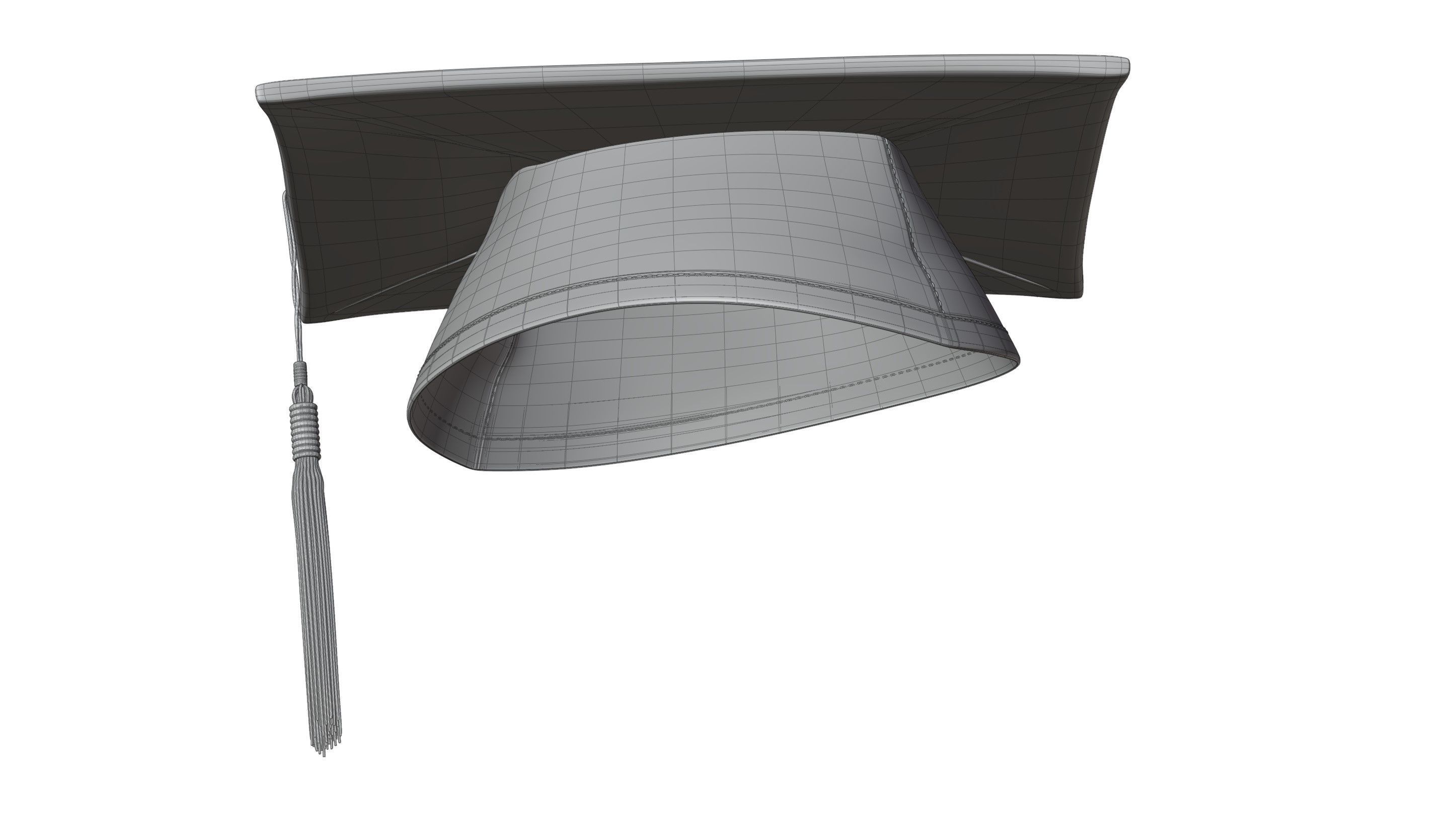 Square Academic Cap 3D model | CGTrader