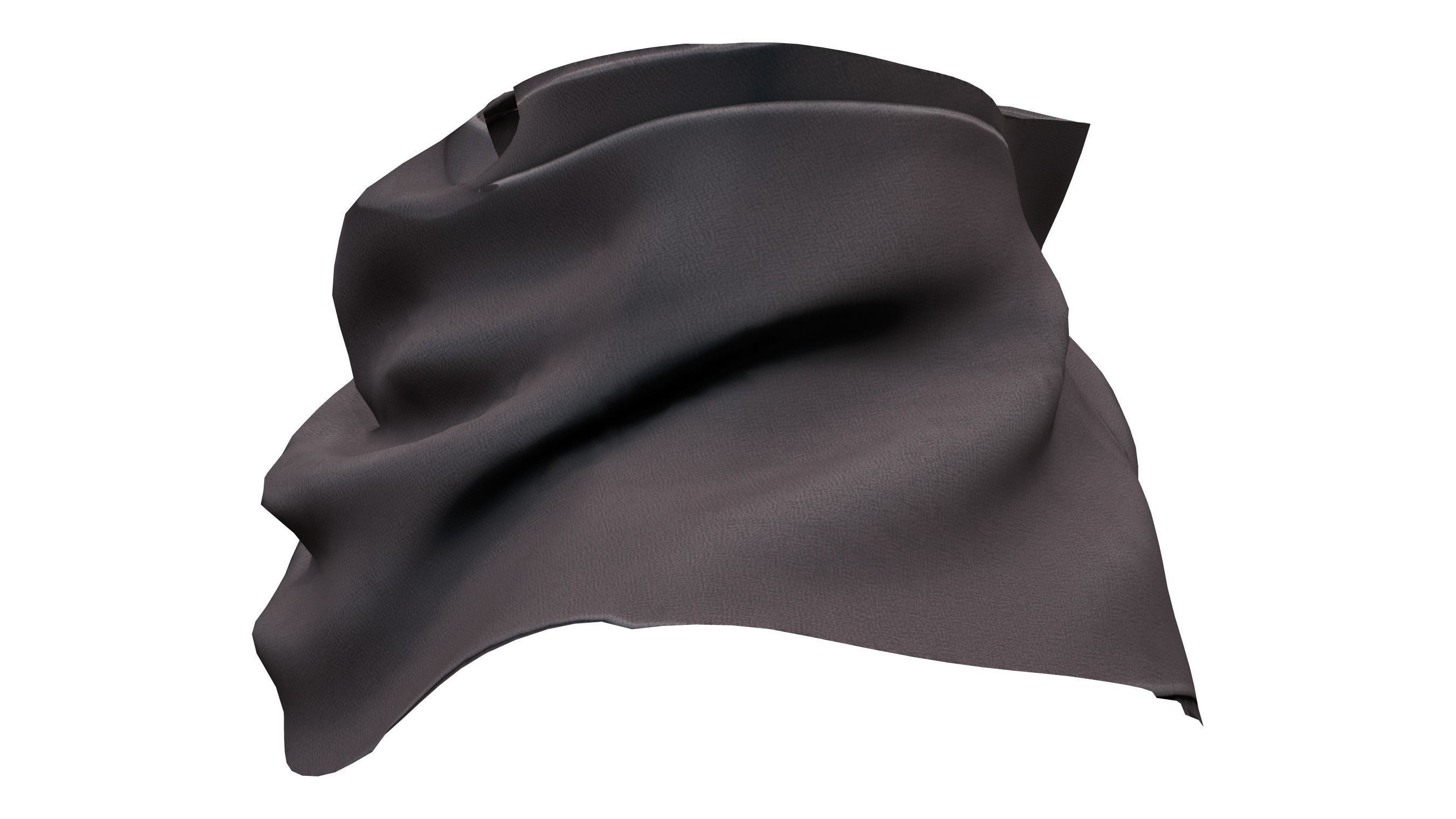 3D model Cowl Round Warrior Scarf VR / AR / low-poly | CGTrader