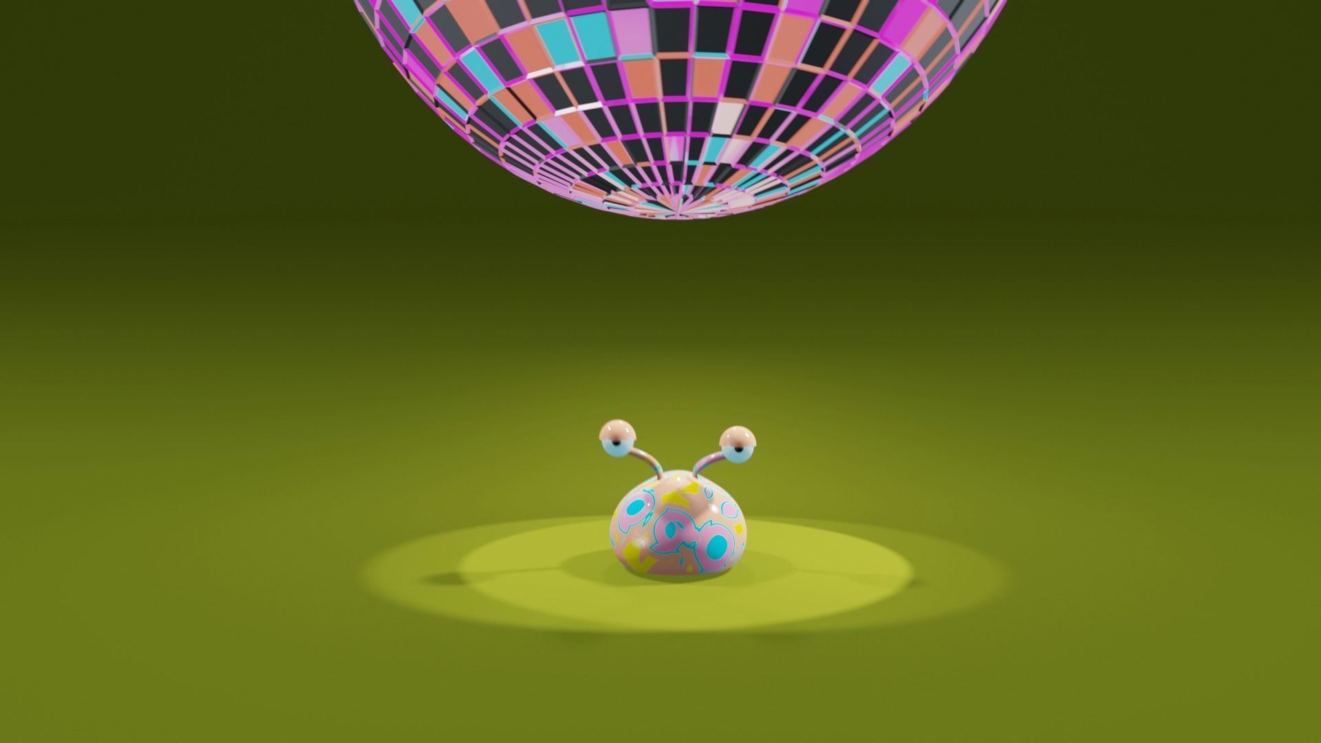 Character Slug Cartoon Animation 3D model | CGTrader