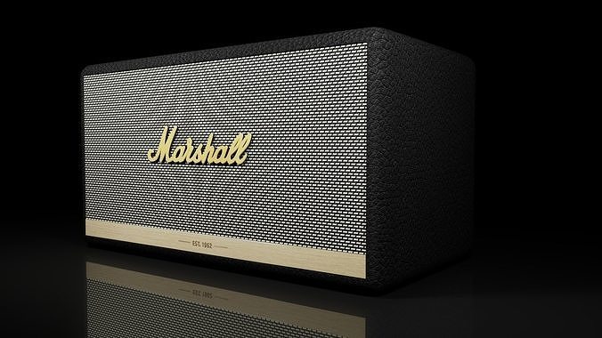 3D model Marshell Speaker 3d model VR / AR / low-poly | CGTrader