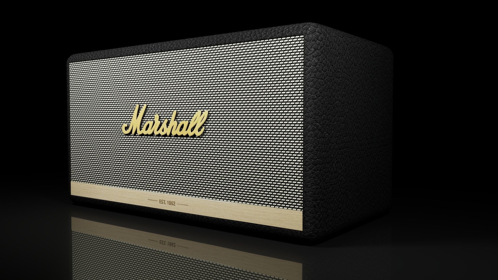 3D model Marshell Speaker 3d model VR / AR / low-poly | CGTrader