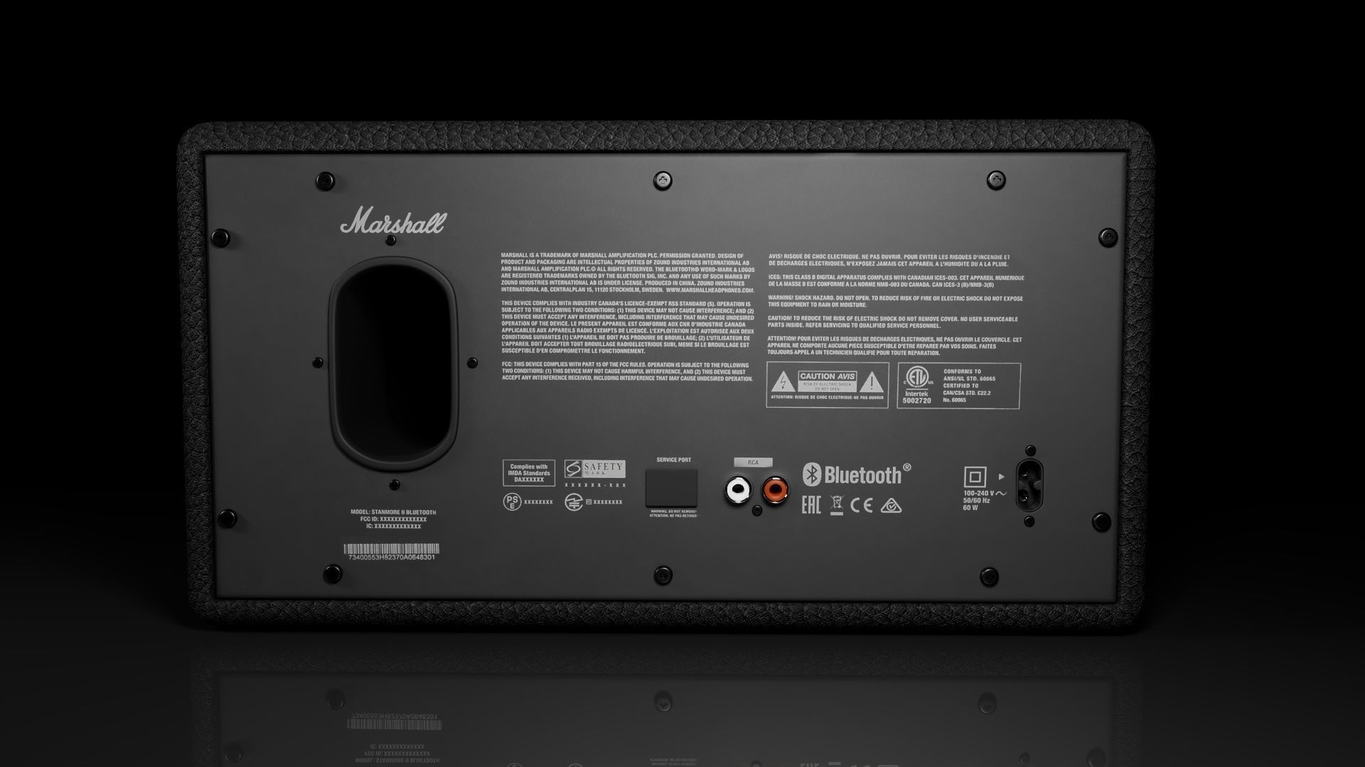 3D model Marshell Speaker 3d model VR / AR / low-poly | CGTrader