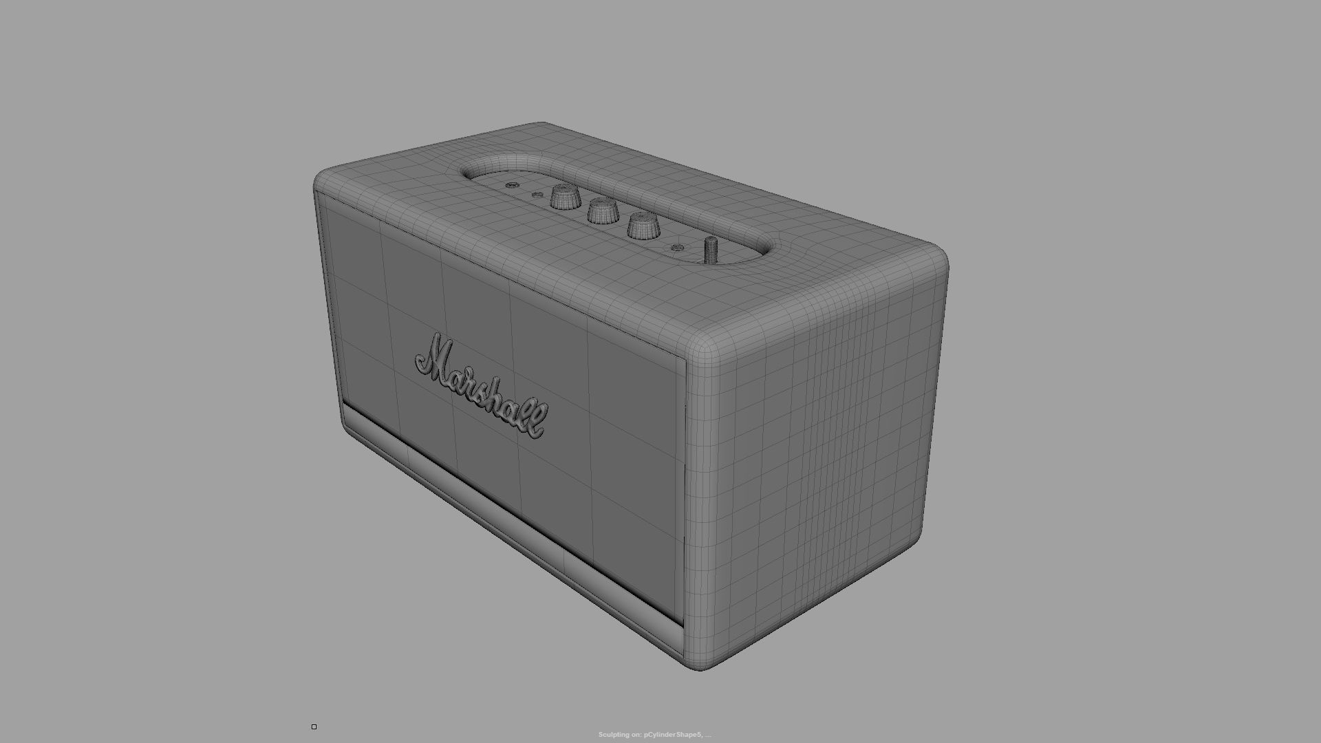 3D model Marshell Speaker 3d model VR / AR / low-poly | CGTrader