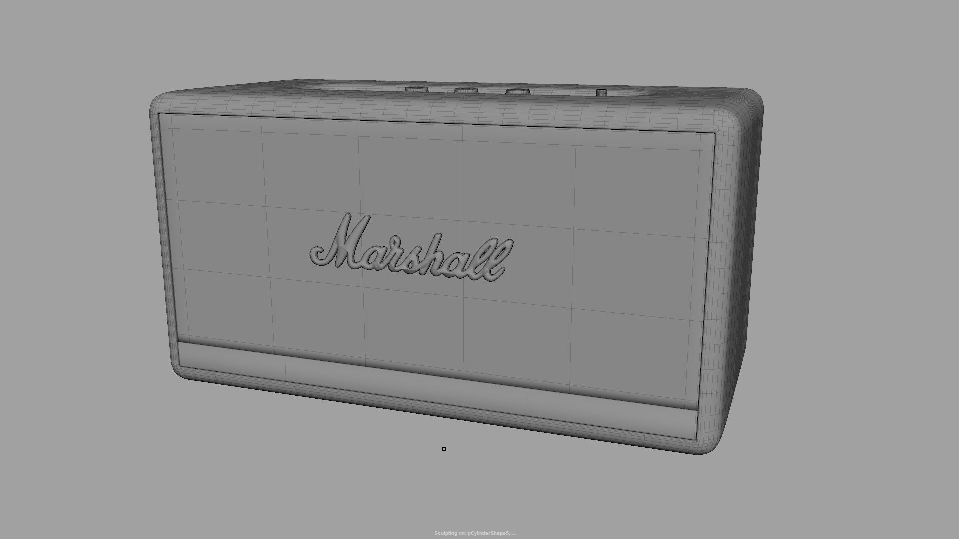 3D model Marshell Speaker 3d model VR / AR / low-poly | CGTrader