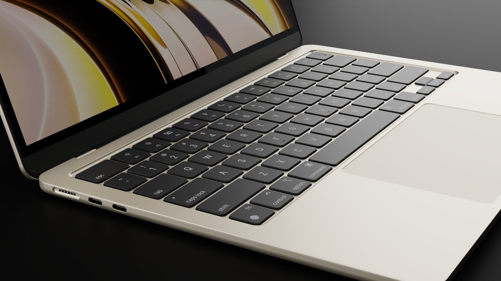 Apple MacBook Air M2 in Official Colors 3D model | CGTrader
