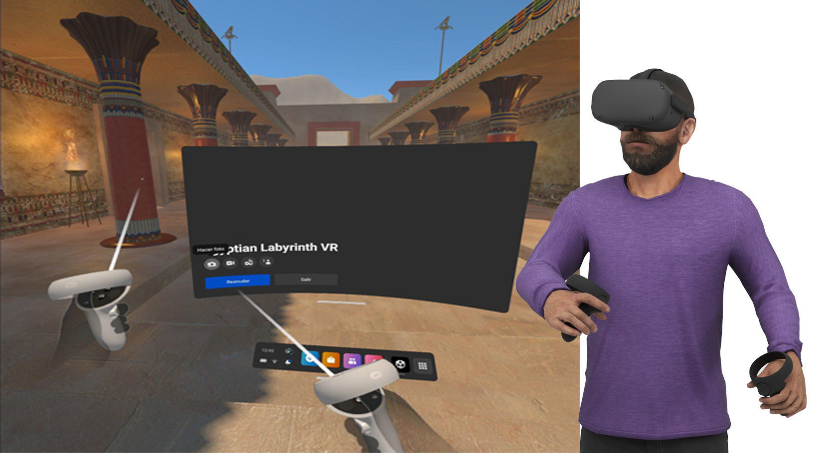 3D model Egyptian labyrinth VR VR / AR / low-poly | CGTrader