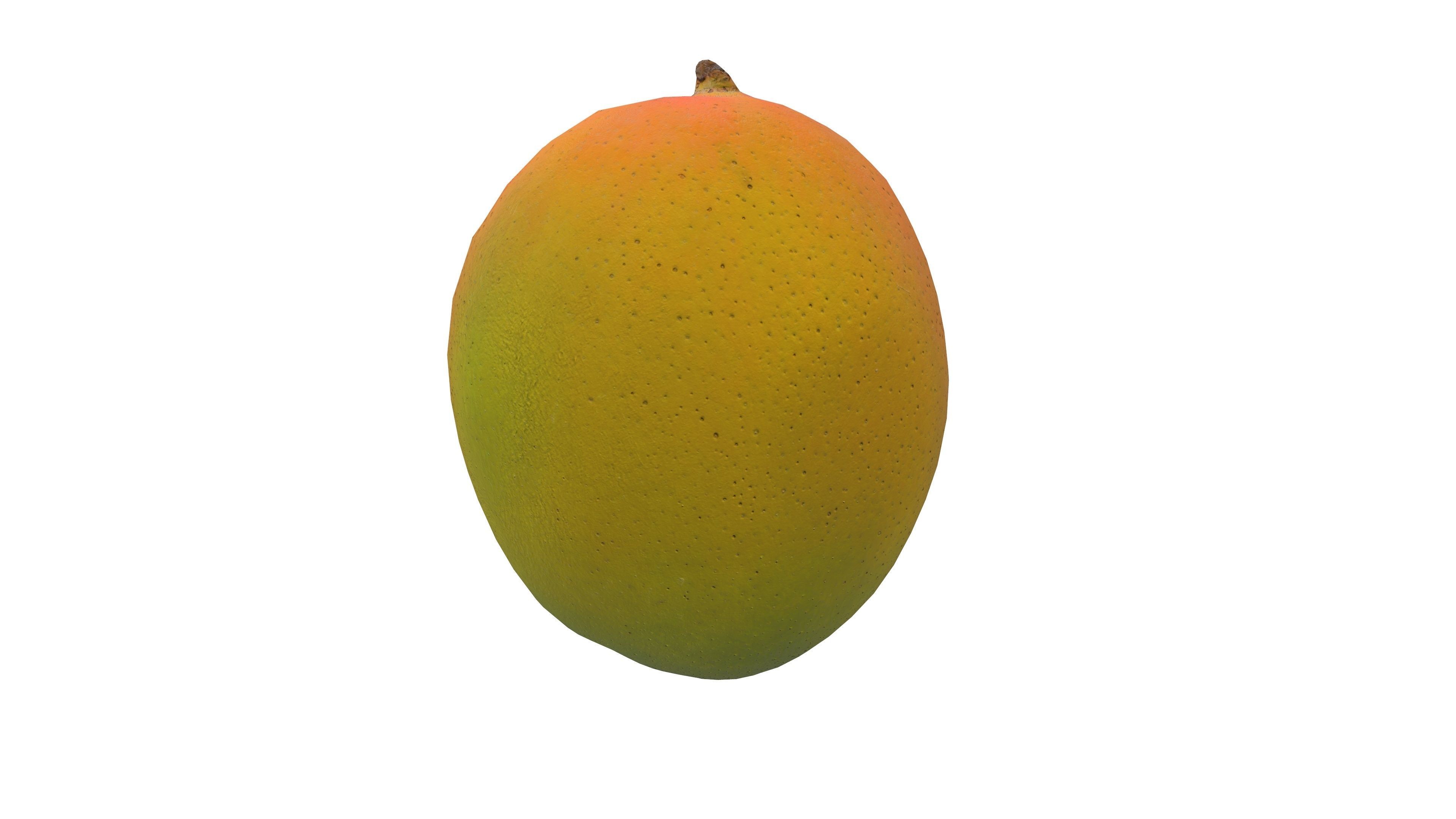 3D model Mango Fruit 3D Model AR VR PBR VR / AR / low-poly | CGTrader