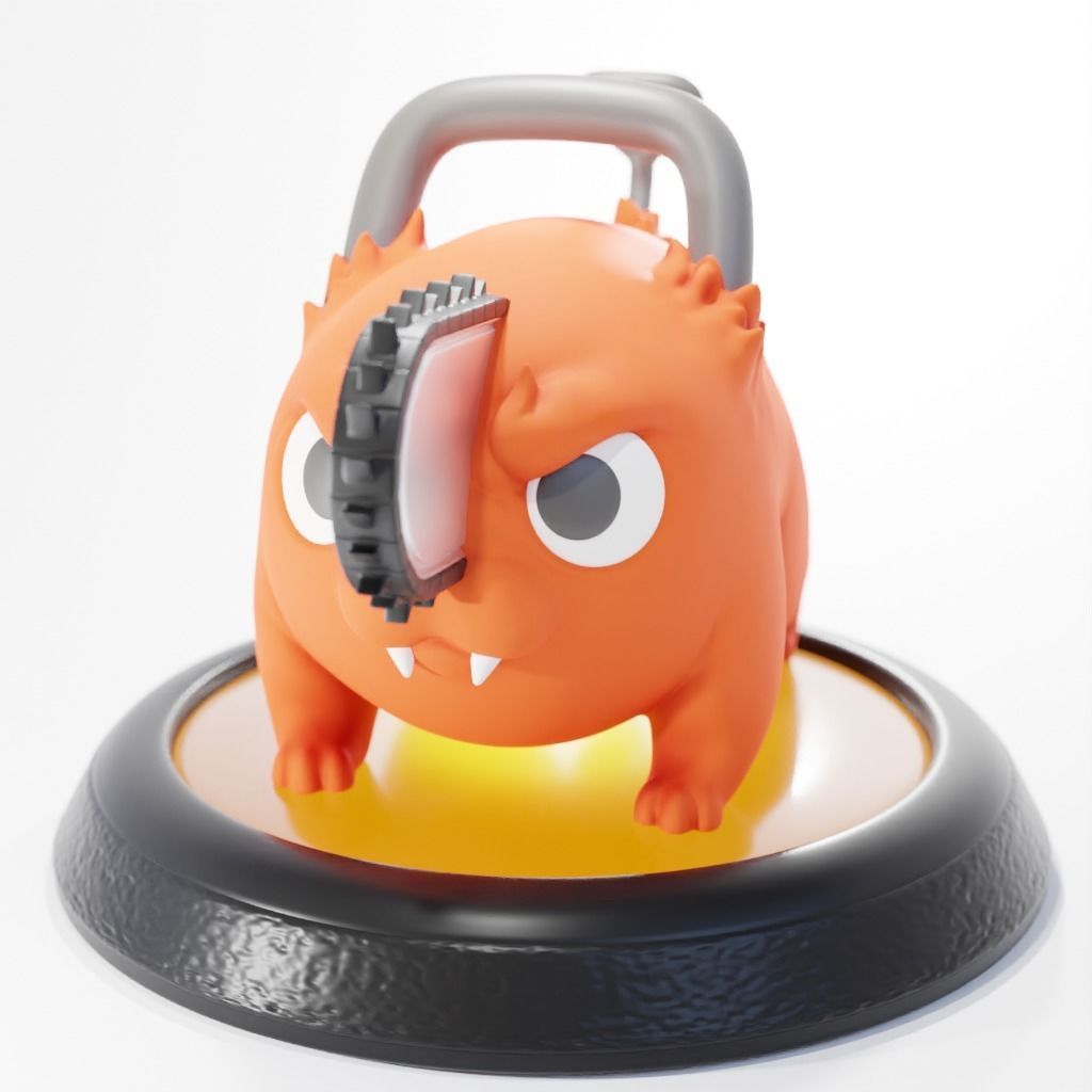 Pochita - free figure free 3D model 3D printable | CGTrader