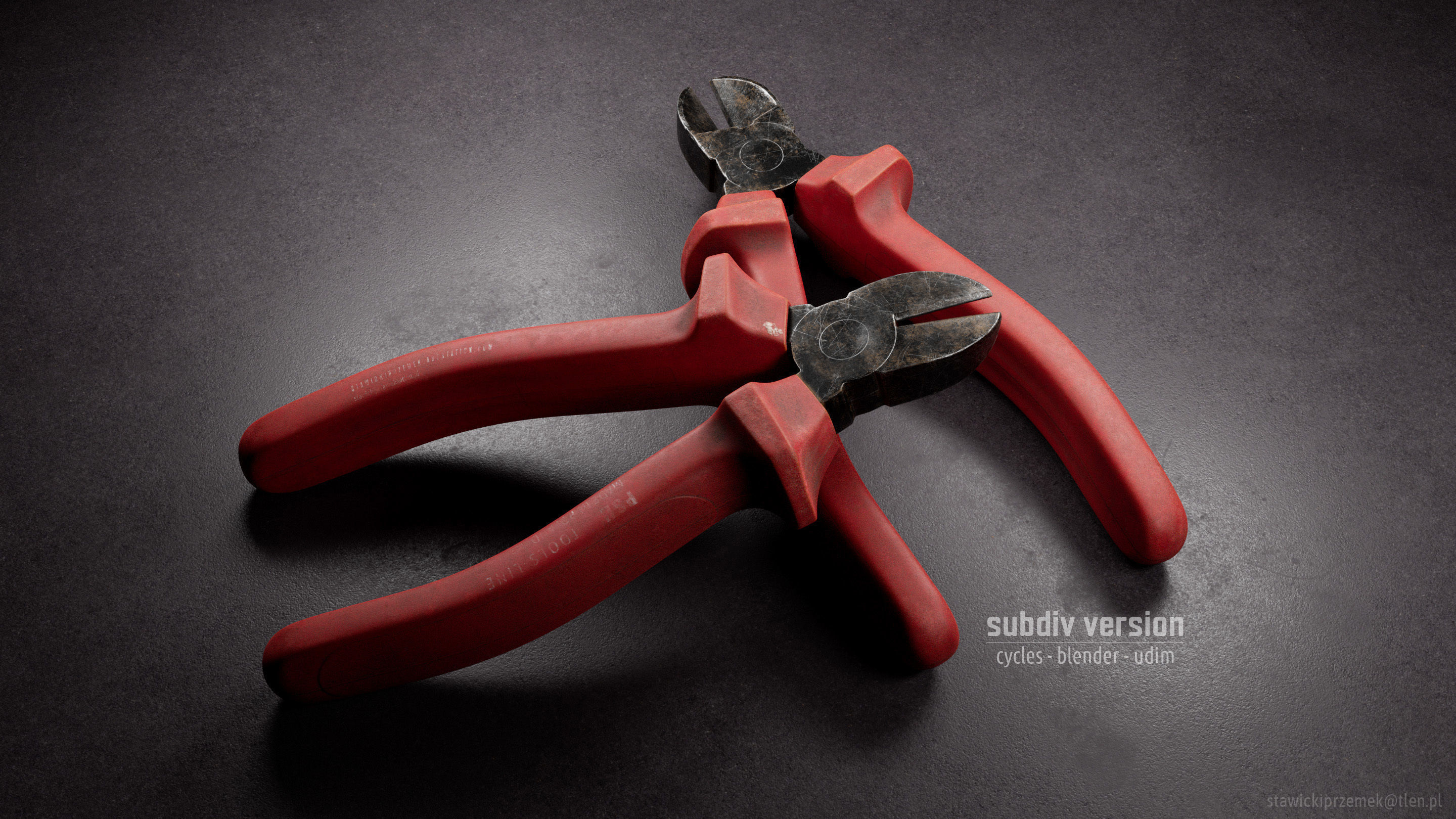 3D model Piler Side Cutter - 2 version - VR / AR / low-poly | CGTrader